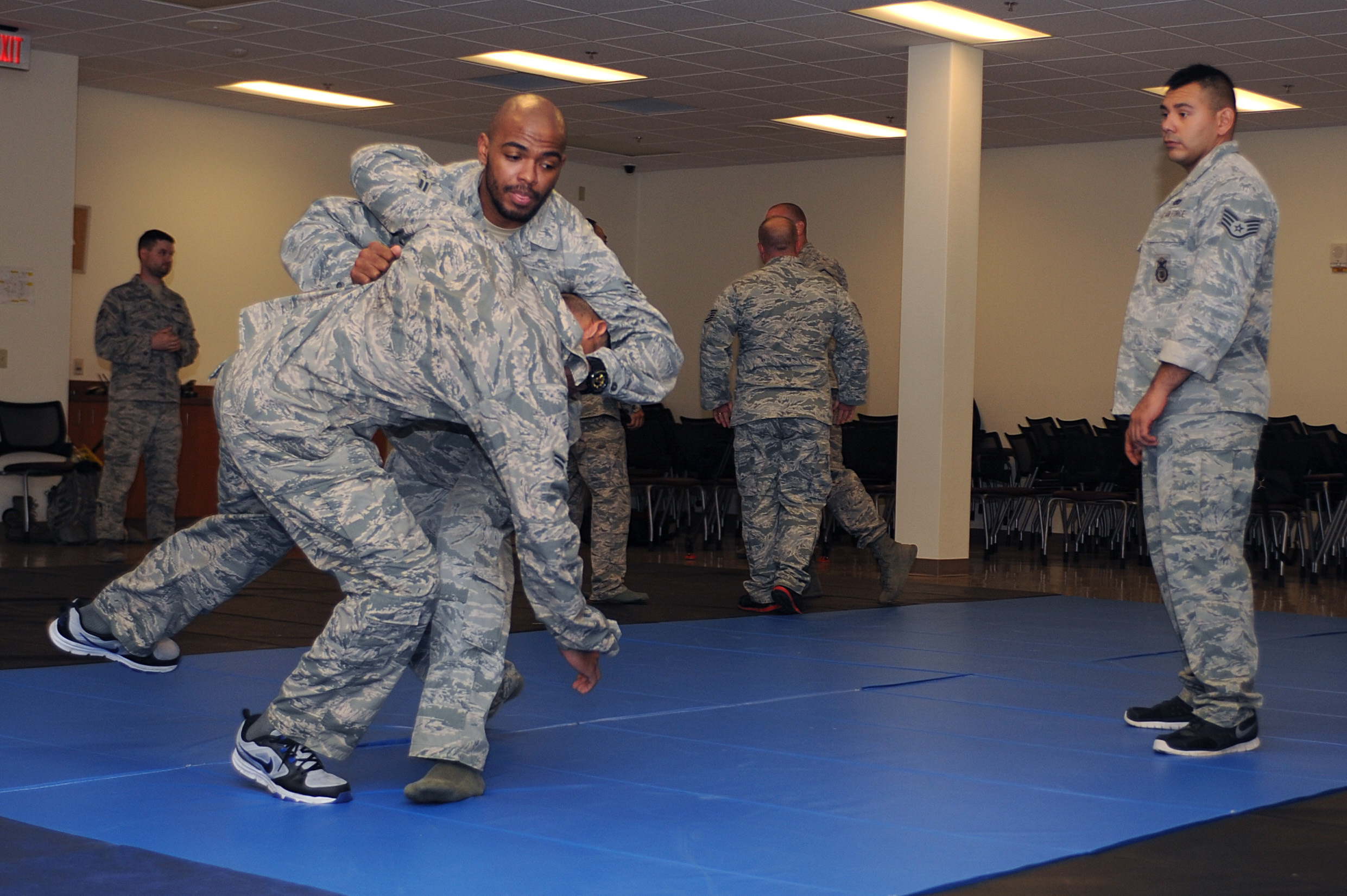 Security Forces combatives training