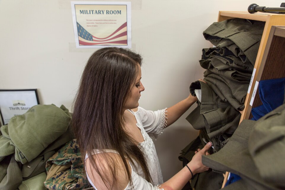 Marine Thrift Shop hosts Customer Appreciation Day > United States ...