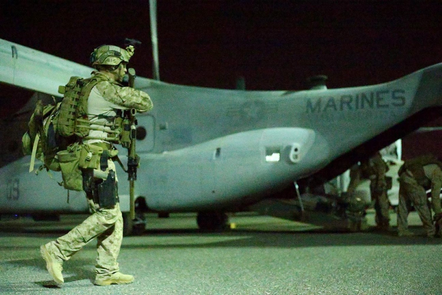 Recon Marines Rehearse