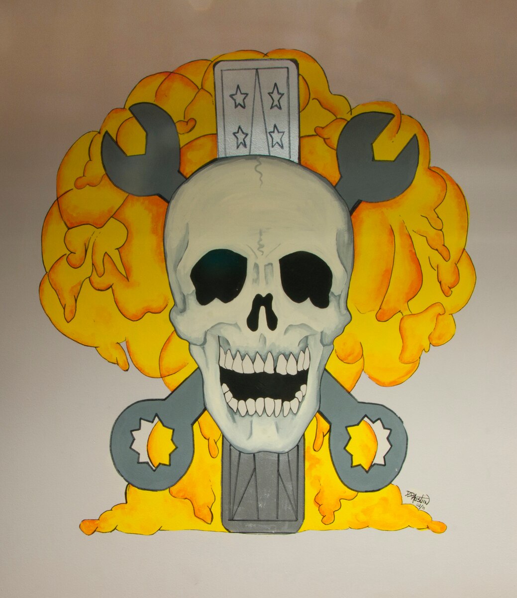 Maintainer makes murals for morale > F.E. Warren Air Force Base > Features