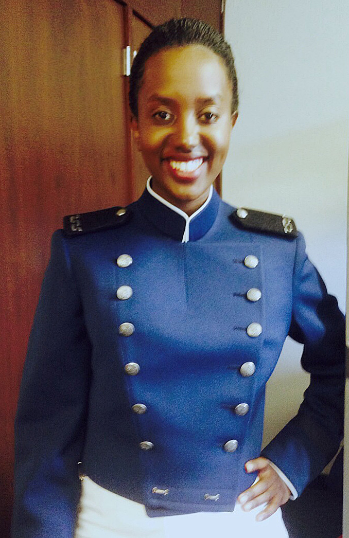 Rwandan cadet hopes to encourage more young women into military ...