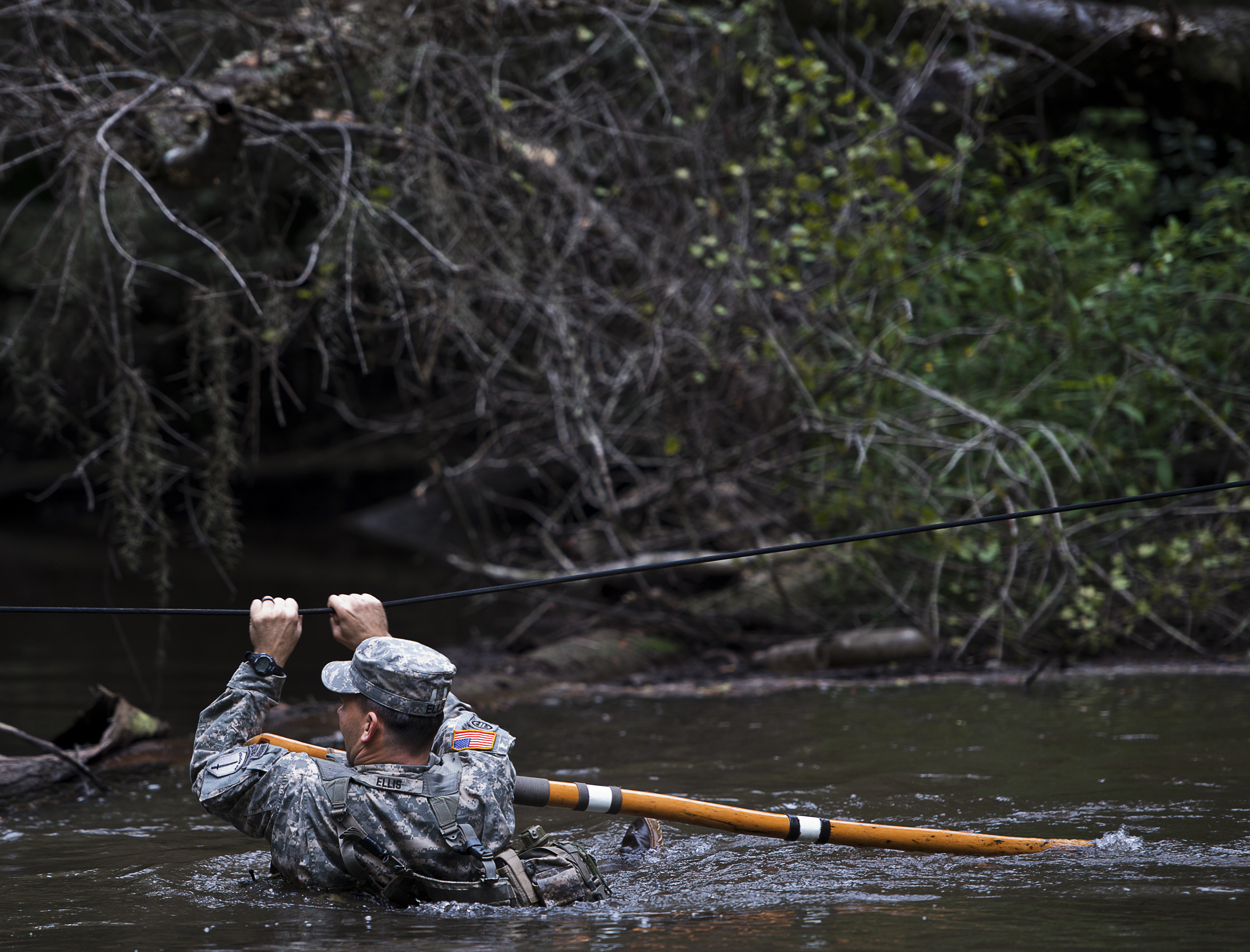 Rangers honor fallen students with memorial swamp expedition > Eglin ...