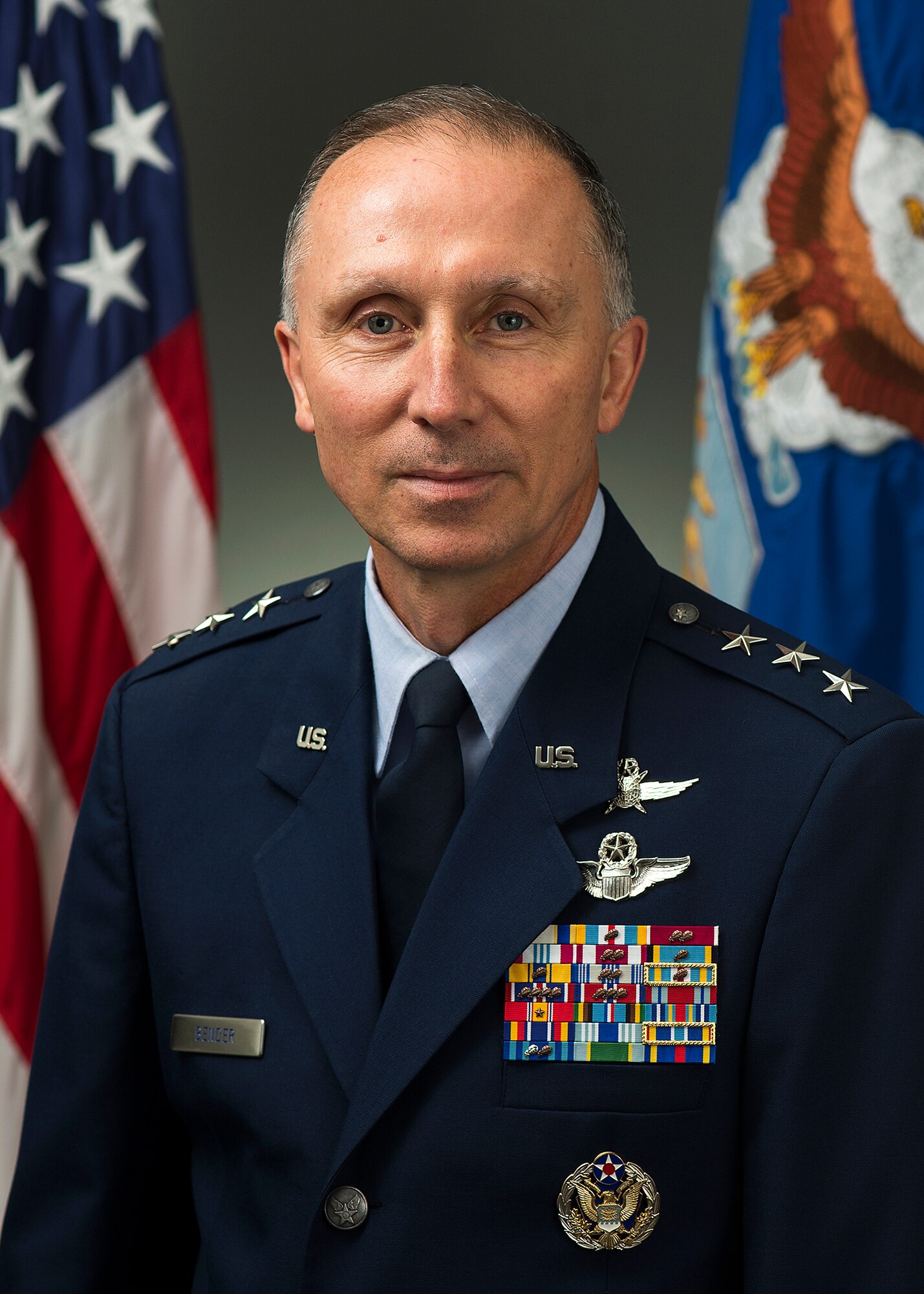 WILLIAM J. "BILL" BENDER > Air Force > Biography Display