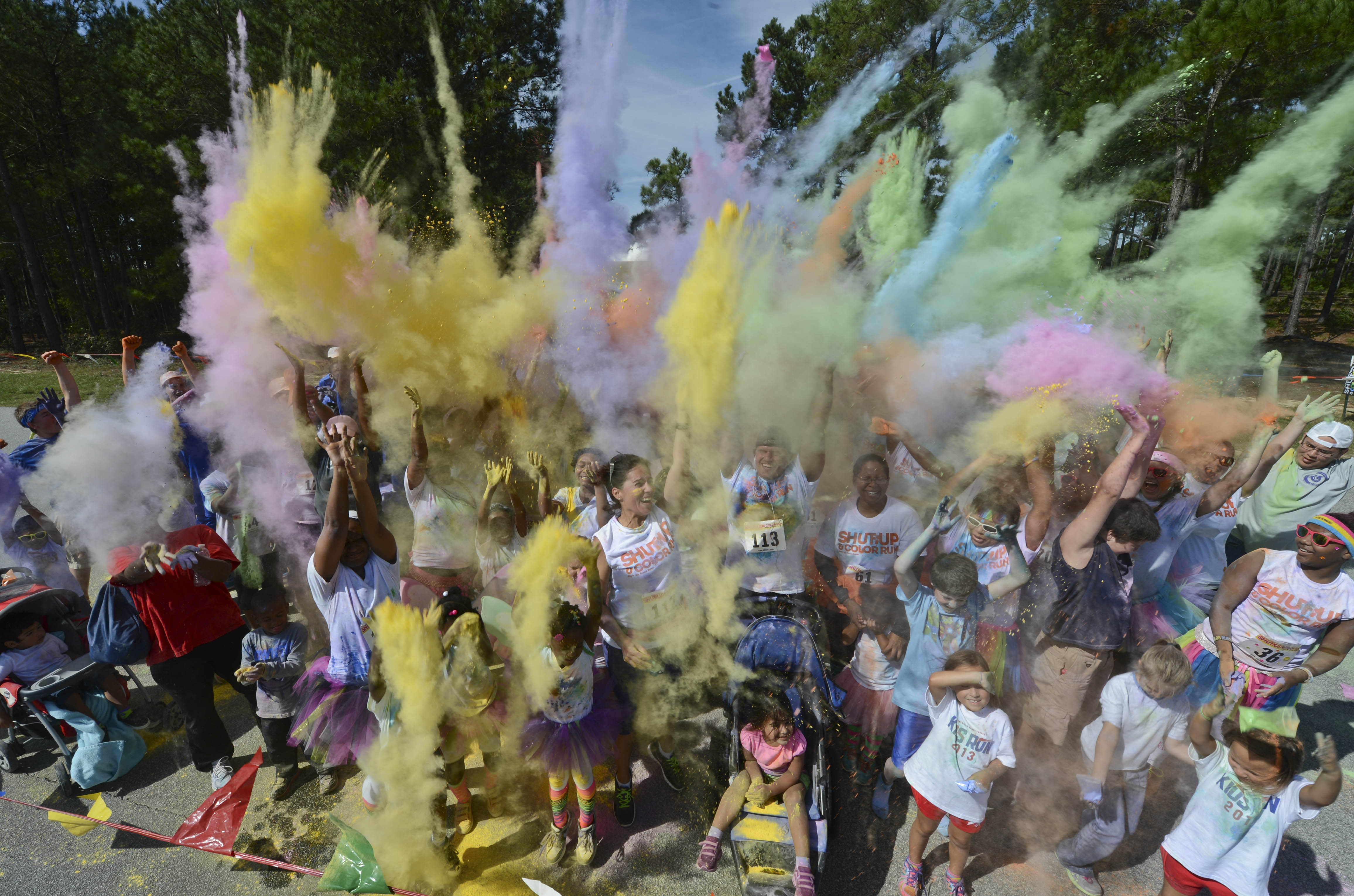Shaw hosts second annual ‘Shut Up and Color Run’