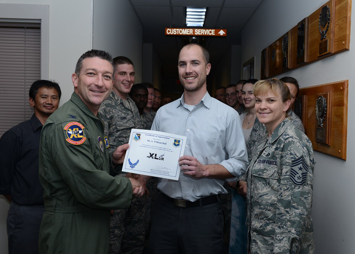 Laughlin XLer: William Hall, 47th CES > Laughlin Air Force Base > Display