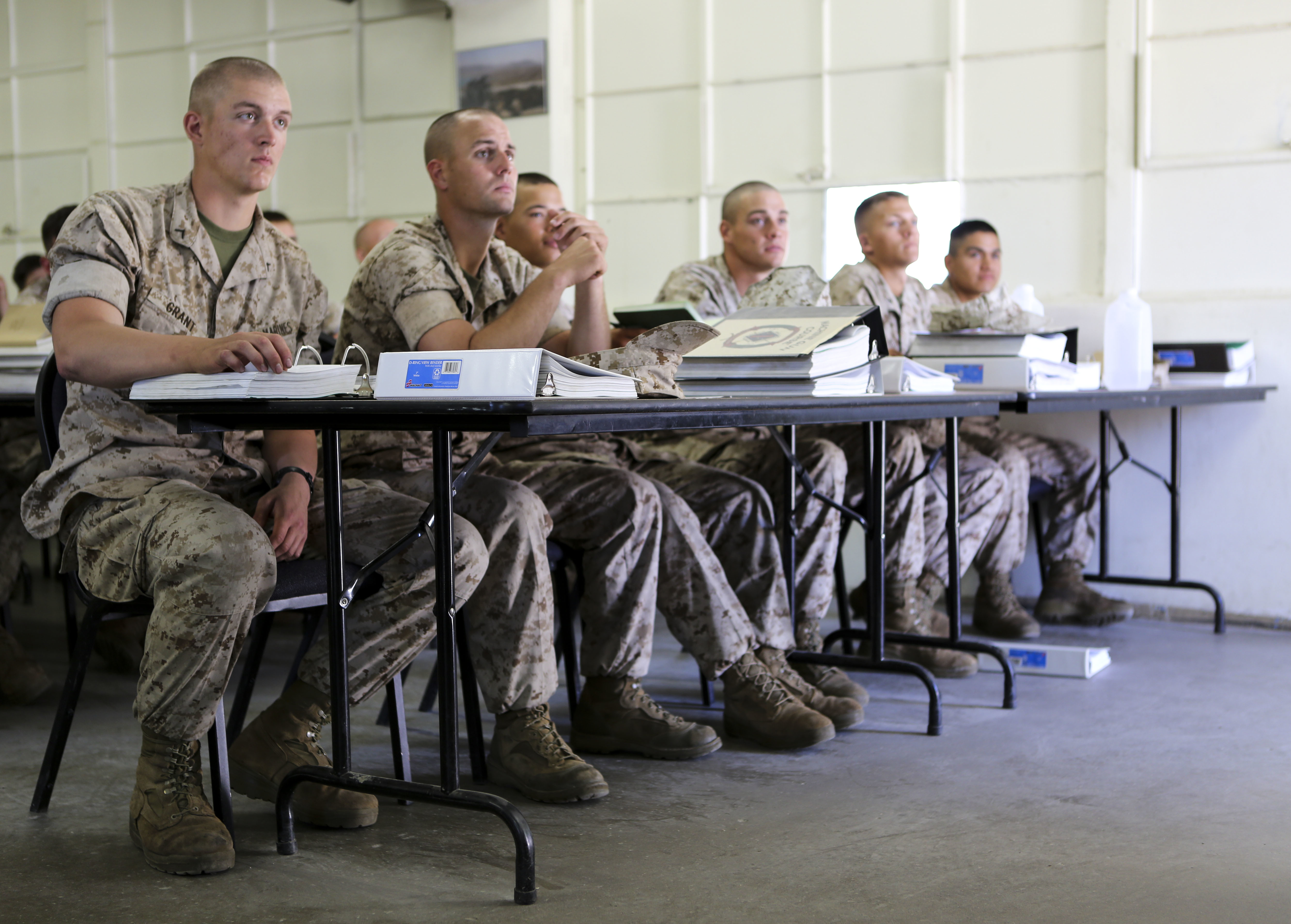 Division Schools sharpening Marines' minds