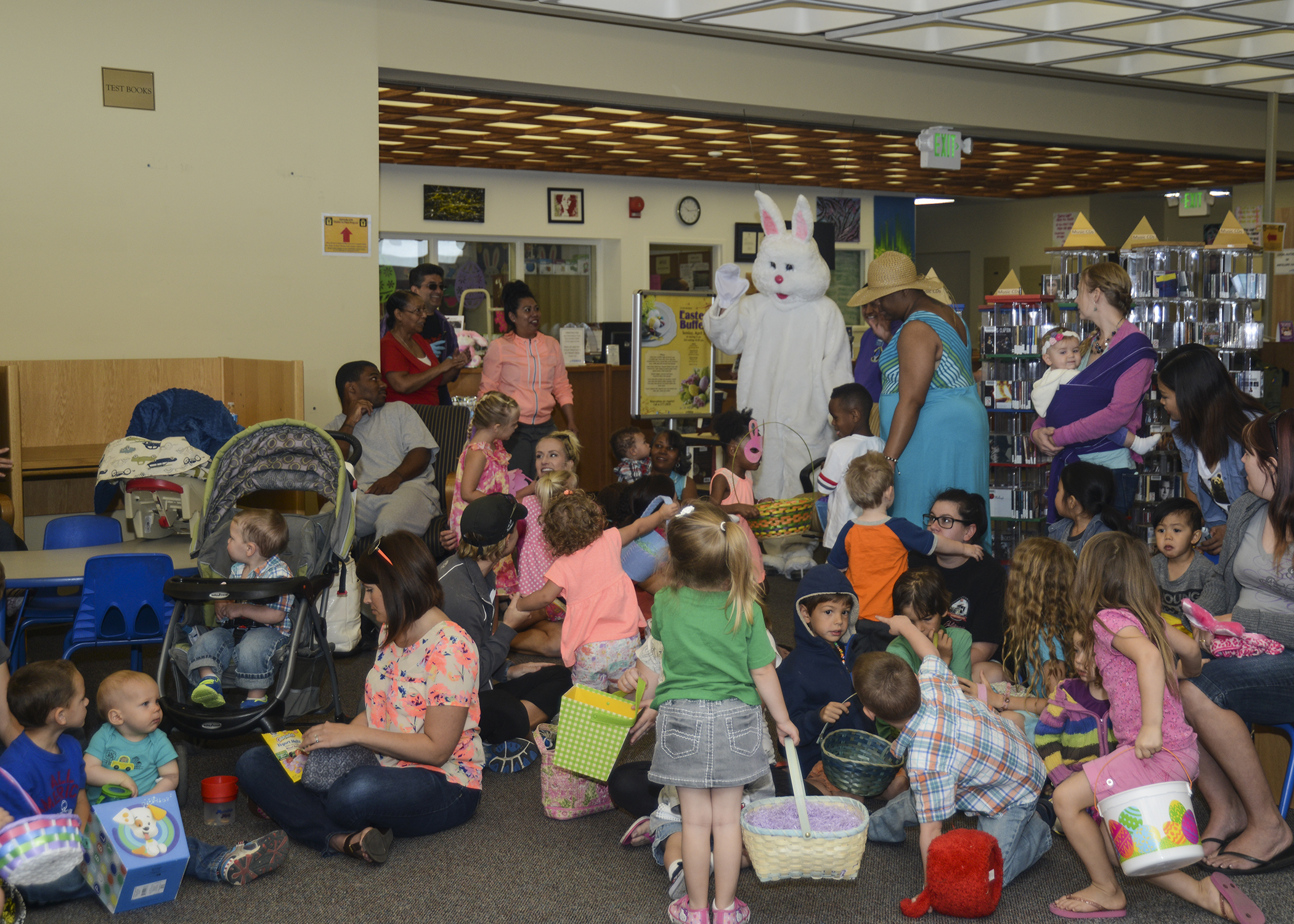 Things are hopping at the base library > Edwards Air Force Base ...