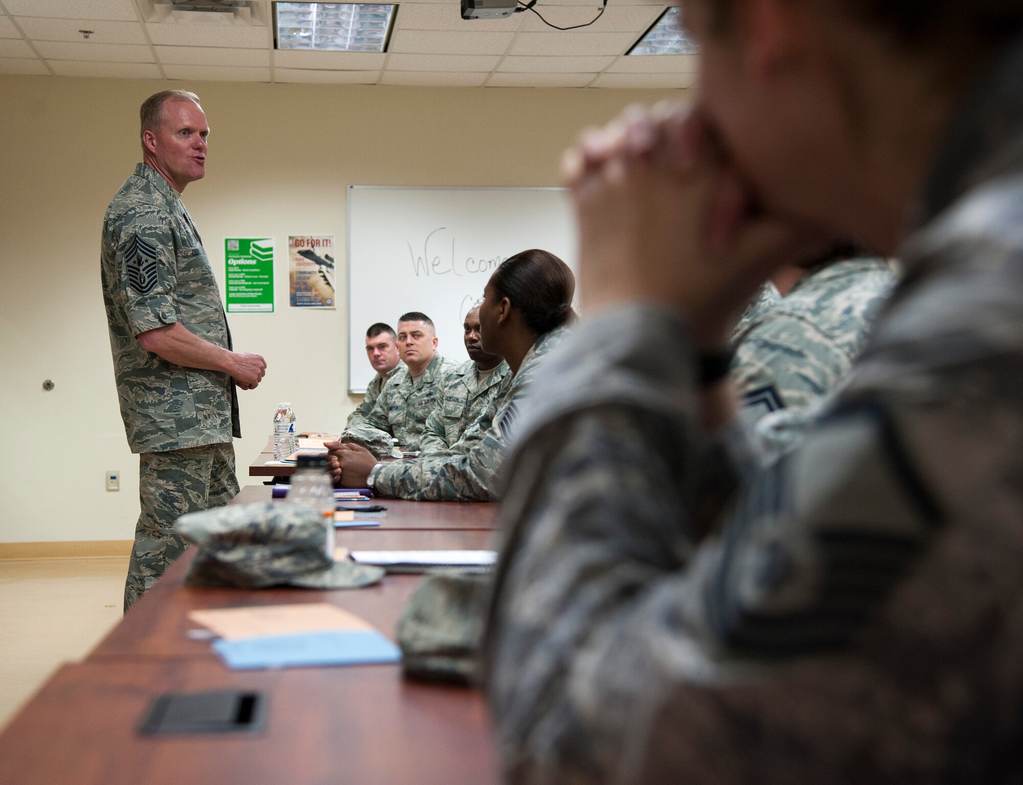 A sit-down with CMSAF James Cody > Laughlin Air Force Base > Display
