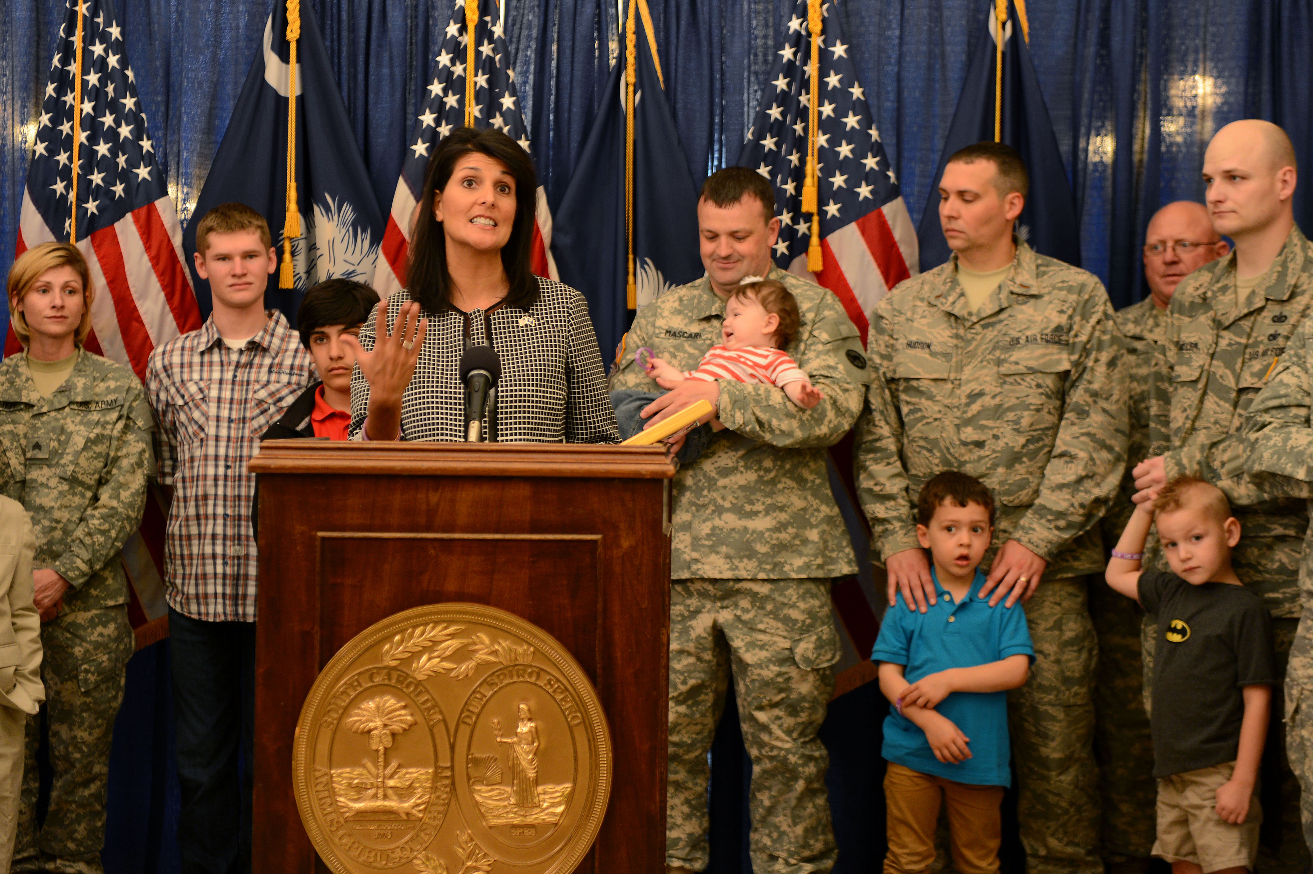 Team Shaw participates in kick-off of Military Child Month > Shaw Air ...