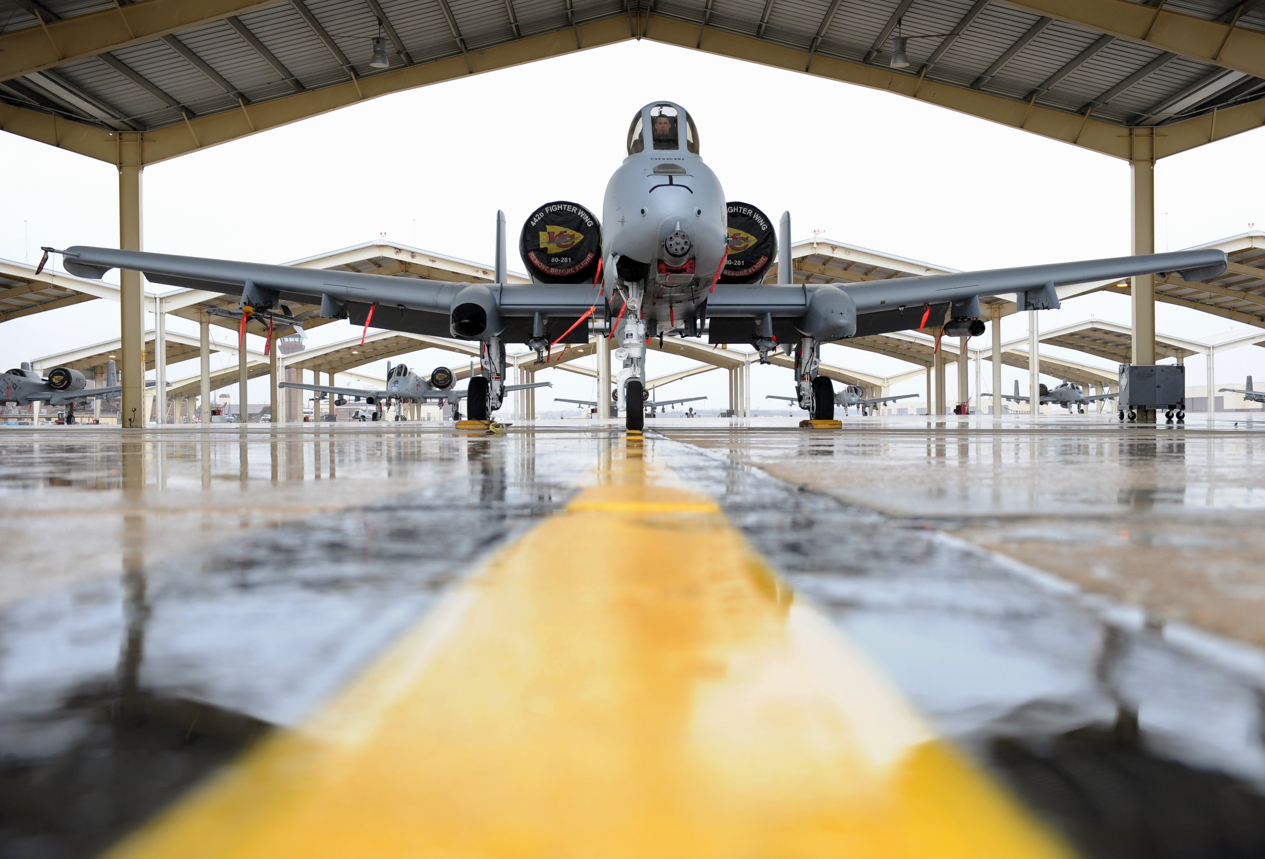 Firefighters perform A-10 egress training > Whiteman Air Force Base > News