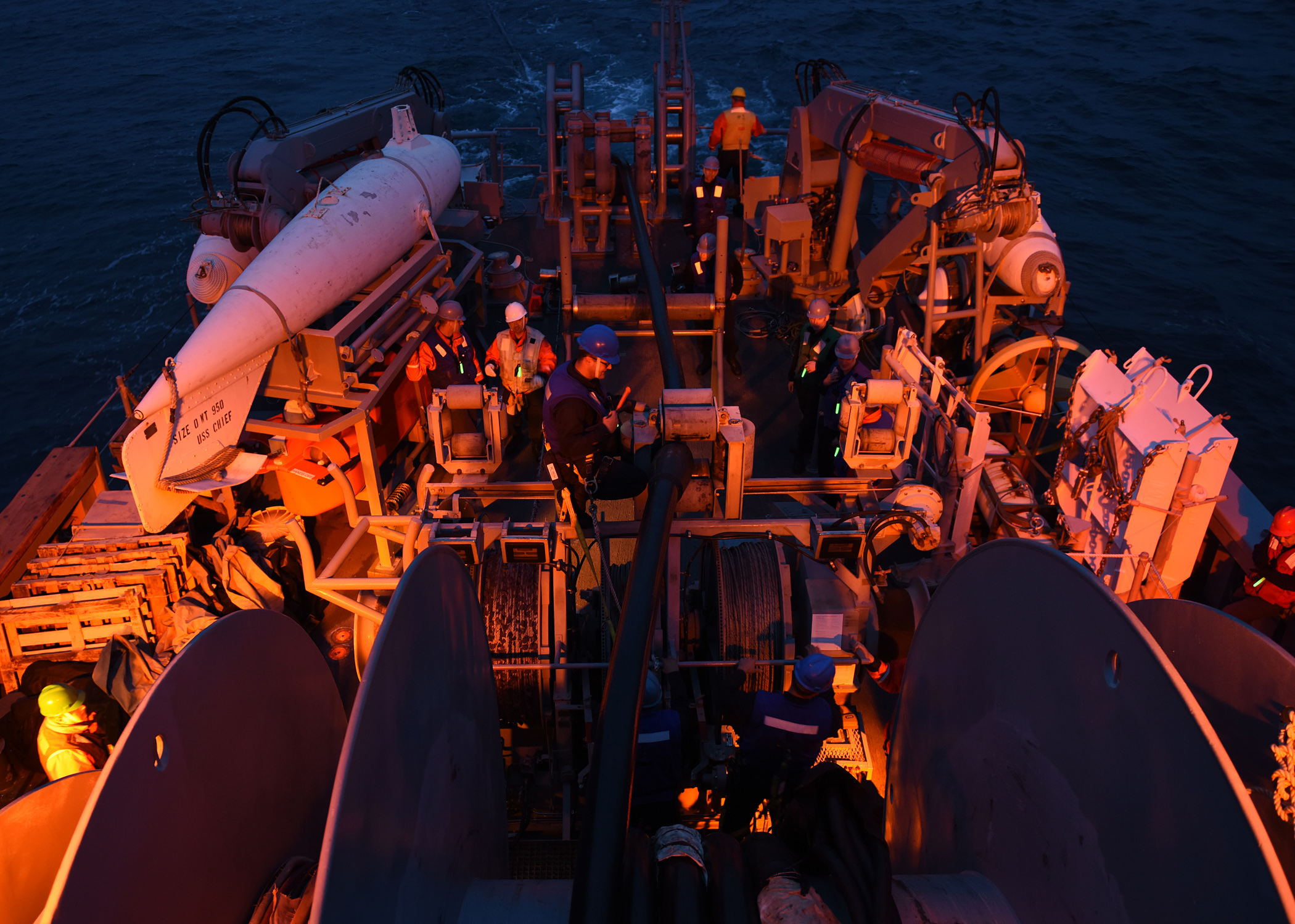 Republic of Korea Sailor Embarks Aboard USS Chief for Foal Eagle ...