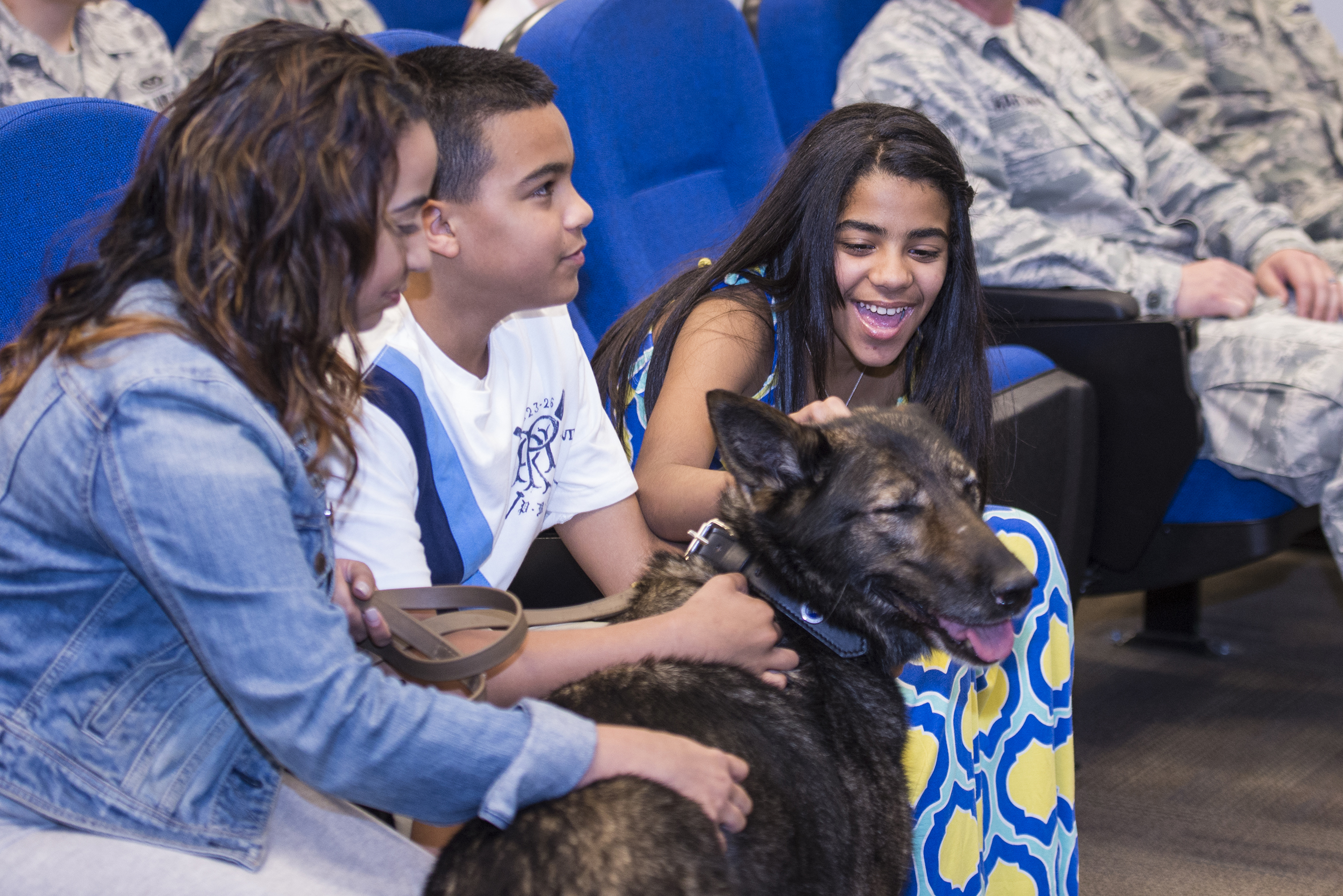 Fit to play: MWD Liza retires after 10 years of service > Moody Air ...