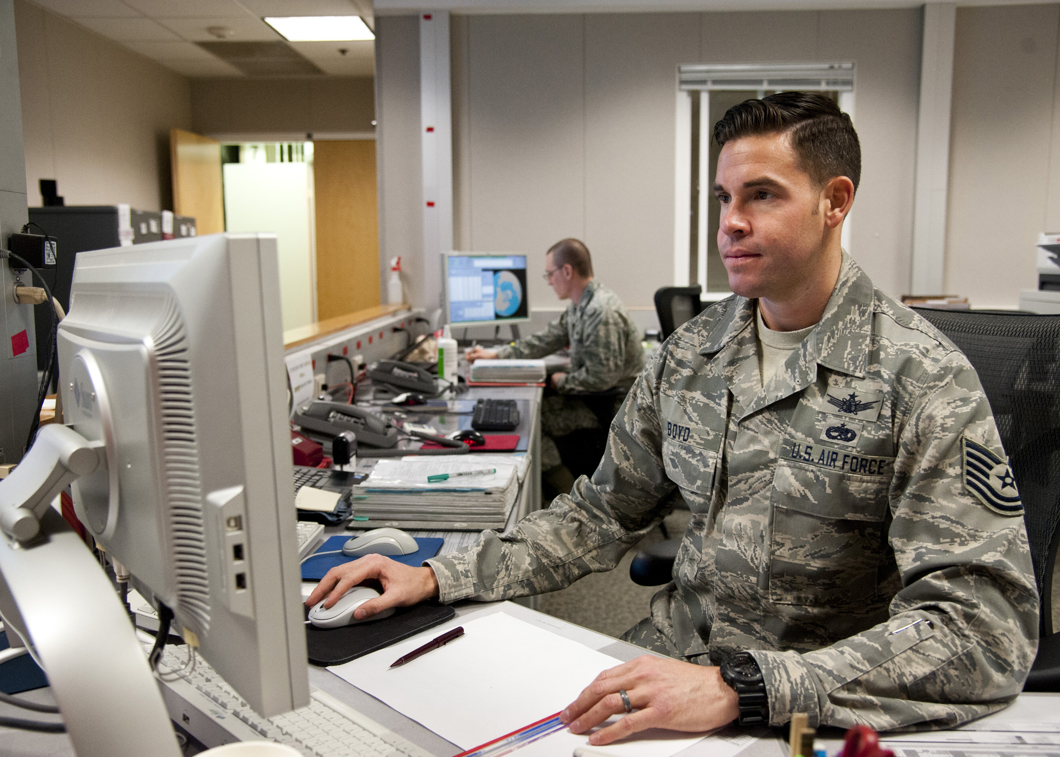 12th SWS keeping watch at 'Top of the World' > Peterson and Schriever ...