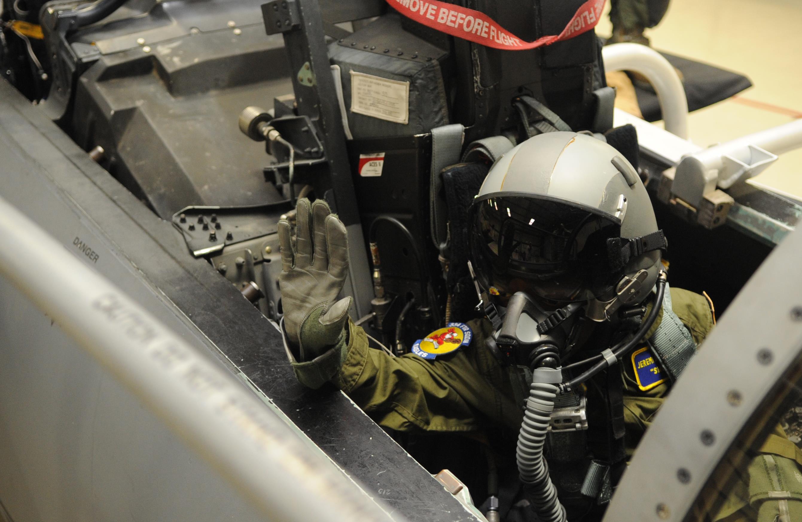 `Swoosh' welcomed as 334th FS pilot for a day > Seymour Johnson Air ...