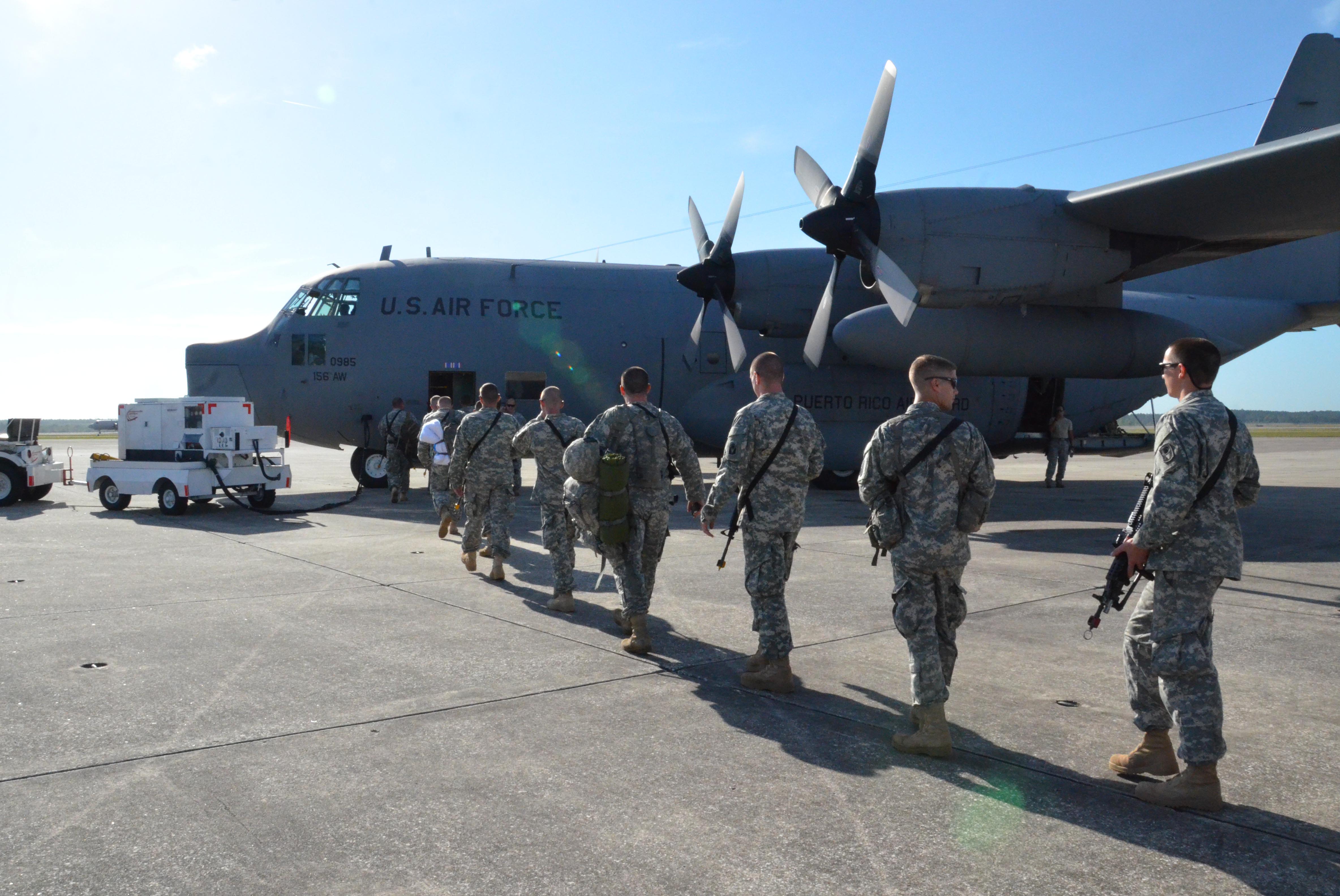 Florida Soldiers depart for Opposing Force mission at Ft. Polk ...