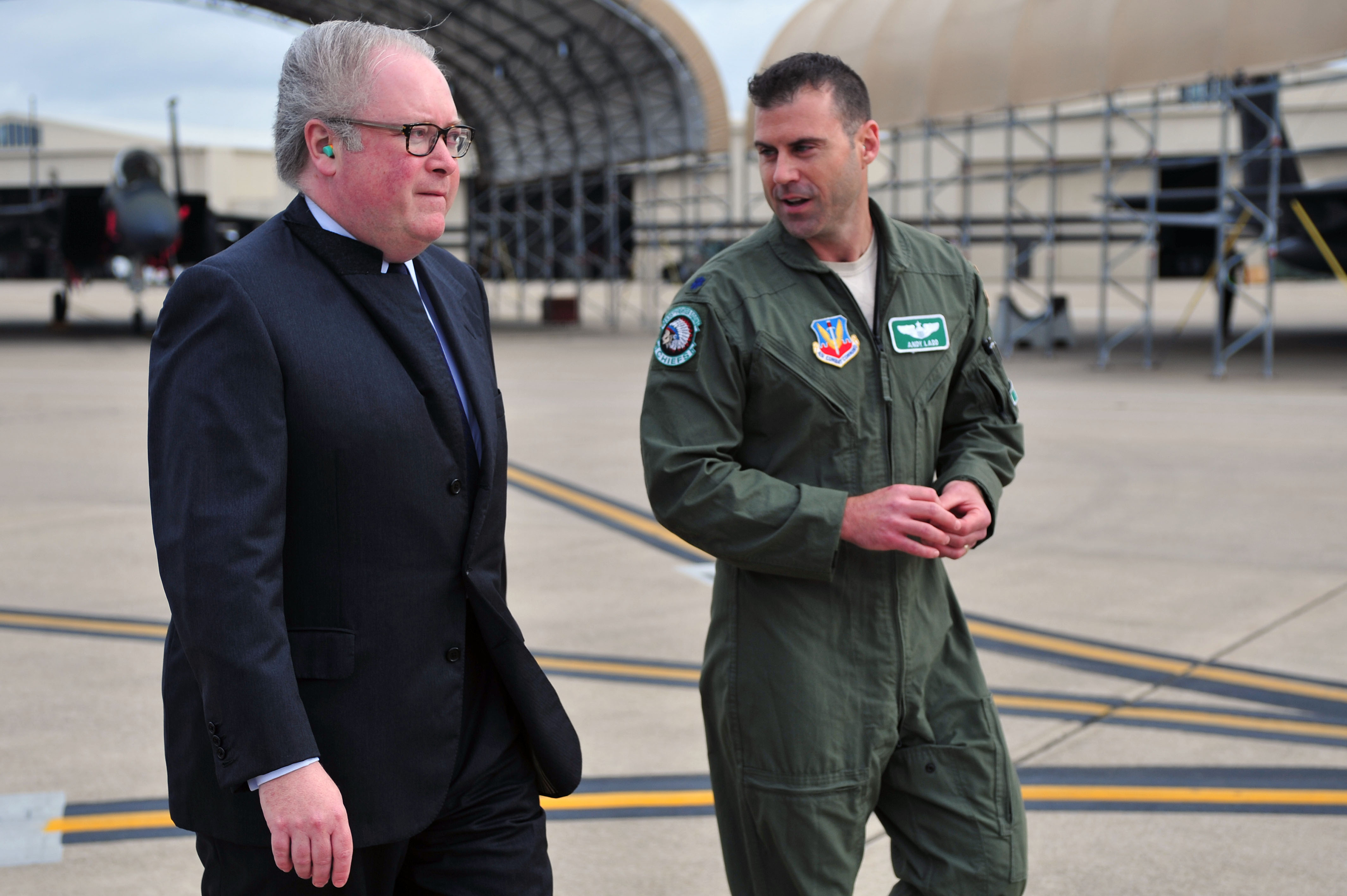 Photos: Congressman Holding visits 4th FW, observes training exercise ...