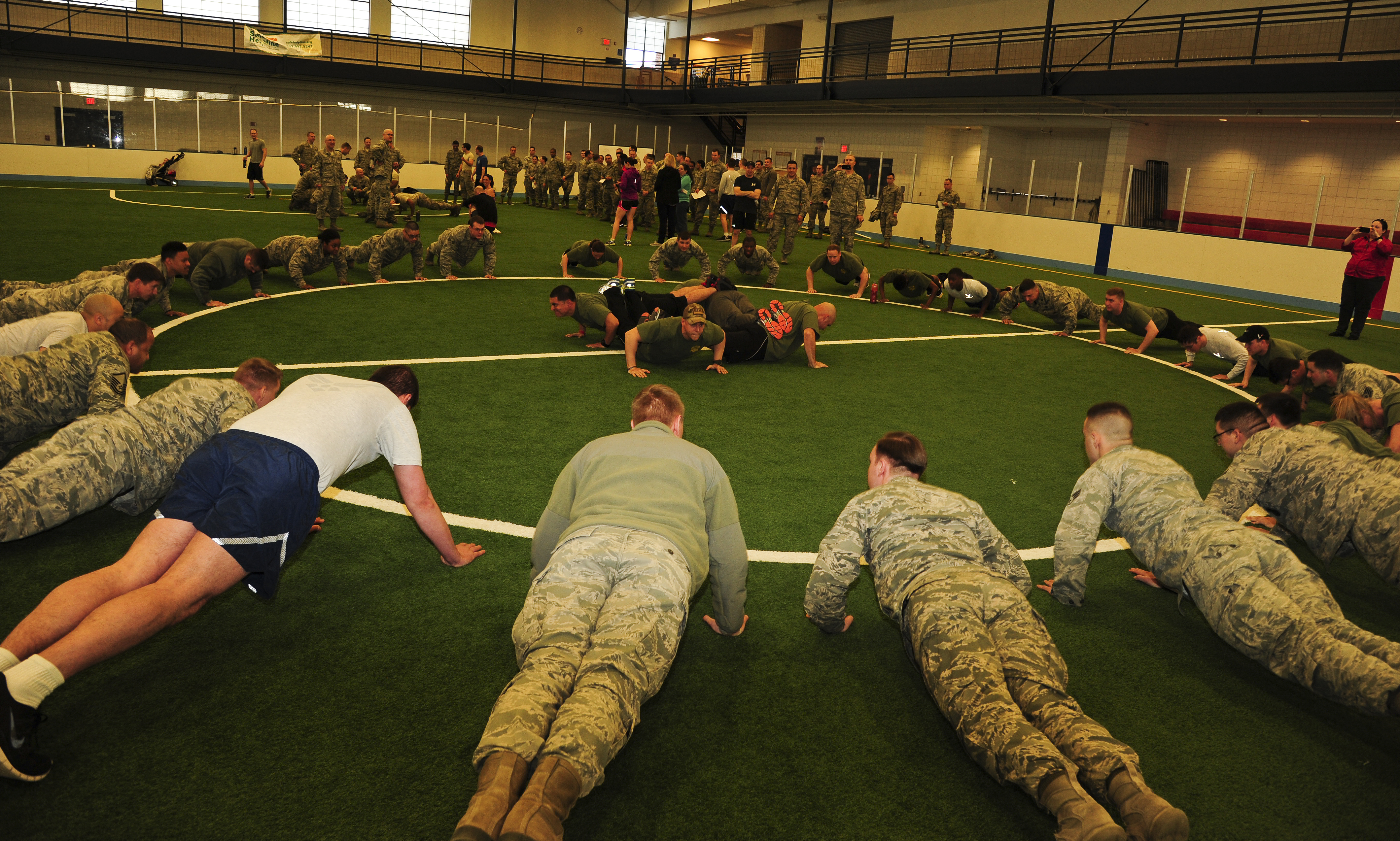 Push-ups: it's what they did > Grand Forks Air Force Base > Display