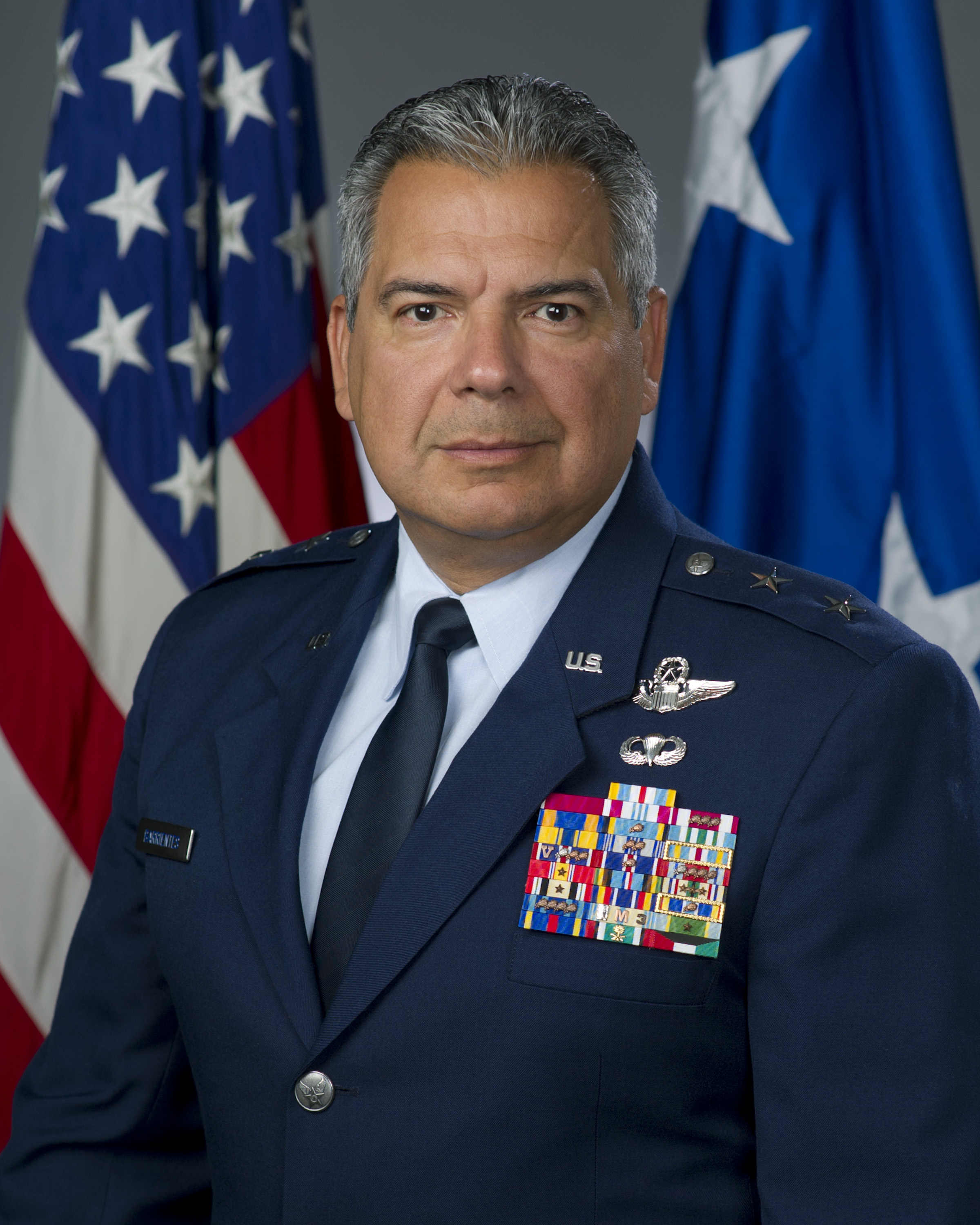 ABEL BARRIENTES > Air Force > Biography Display