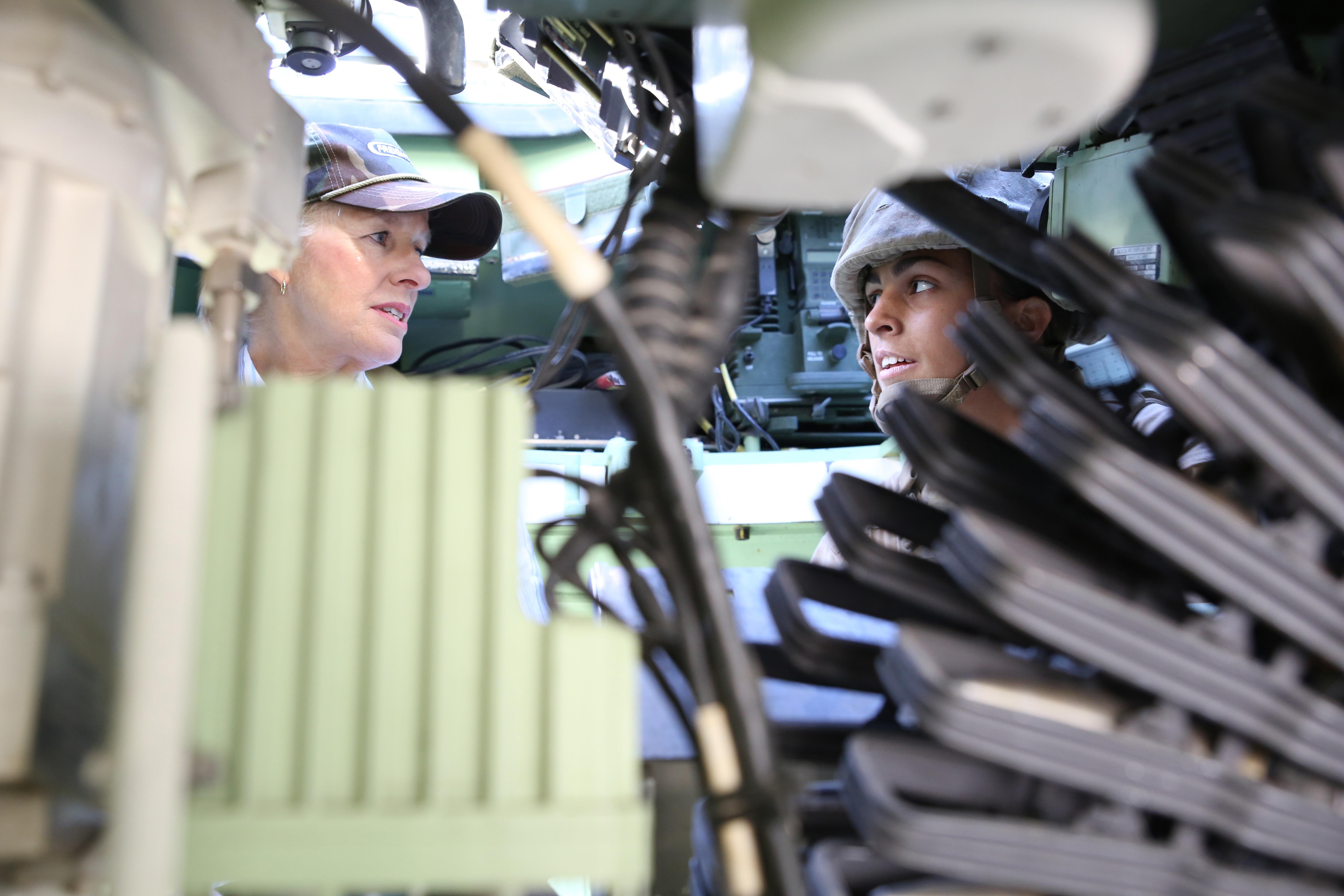 Integrated Task Force mechanized Marines welcome House Armed Services ...