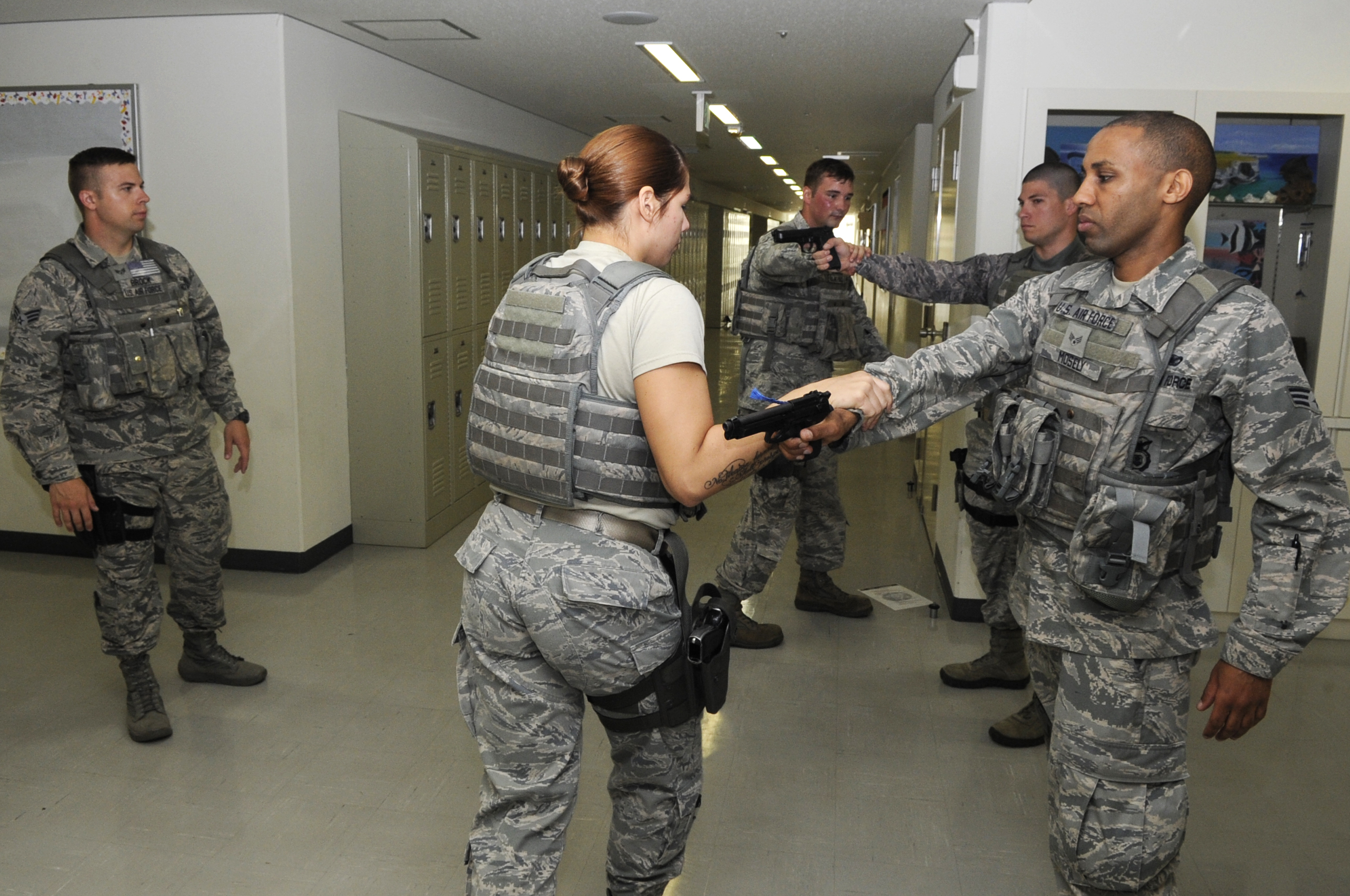 Asymmetric Threat Division trains 18th SFS on high risk response ...