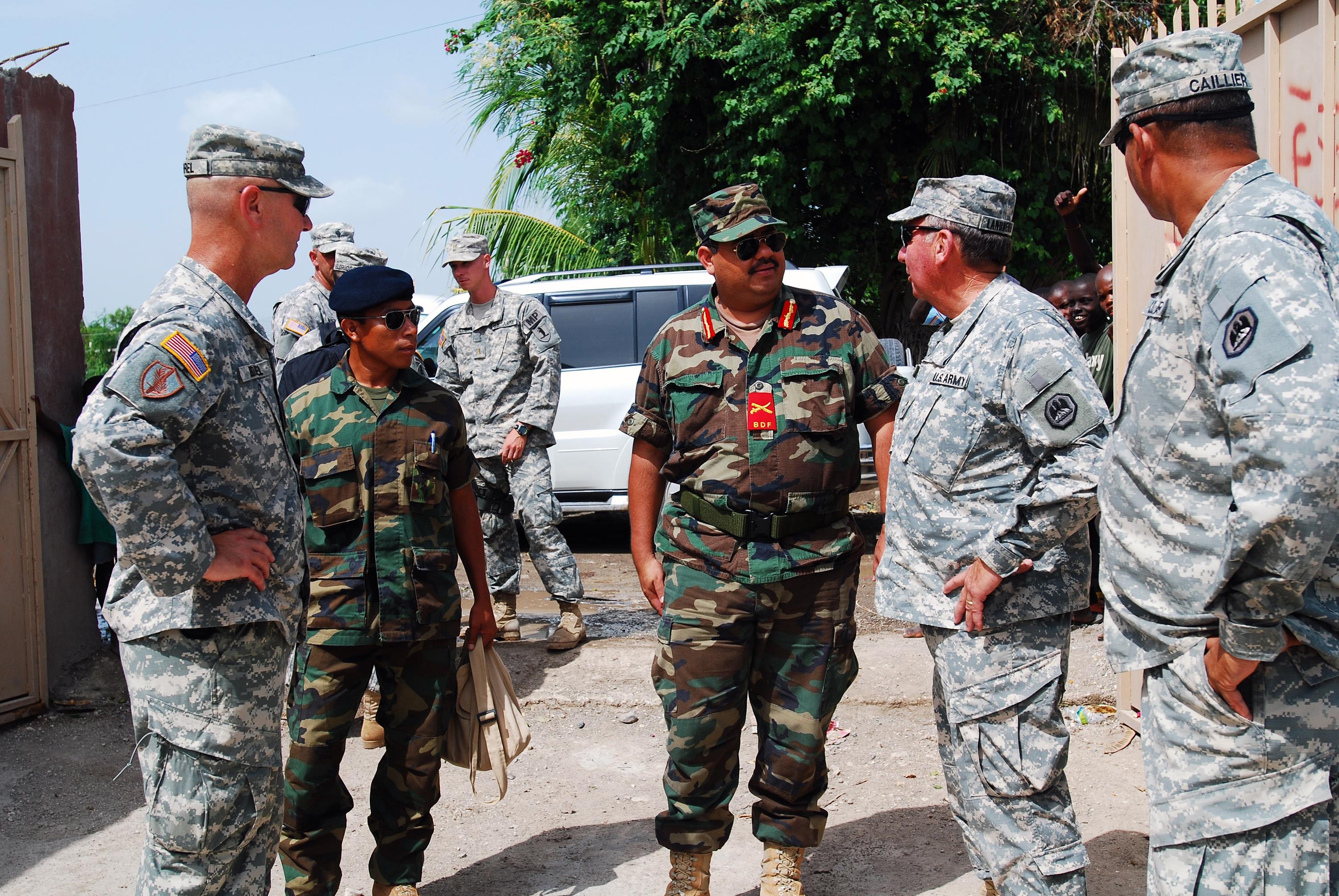 Louisiana, Belize strengthen partnership during Haiti mission ...