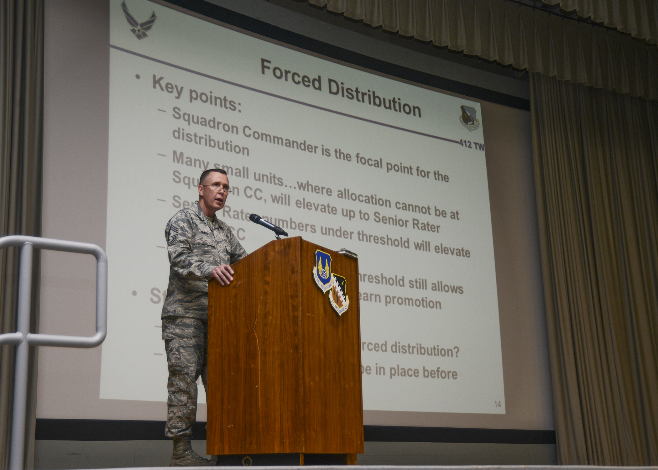 Command chief shares secrets to success for enlisted > Edwards Air ...