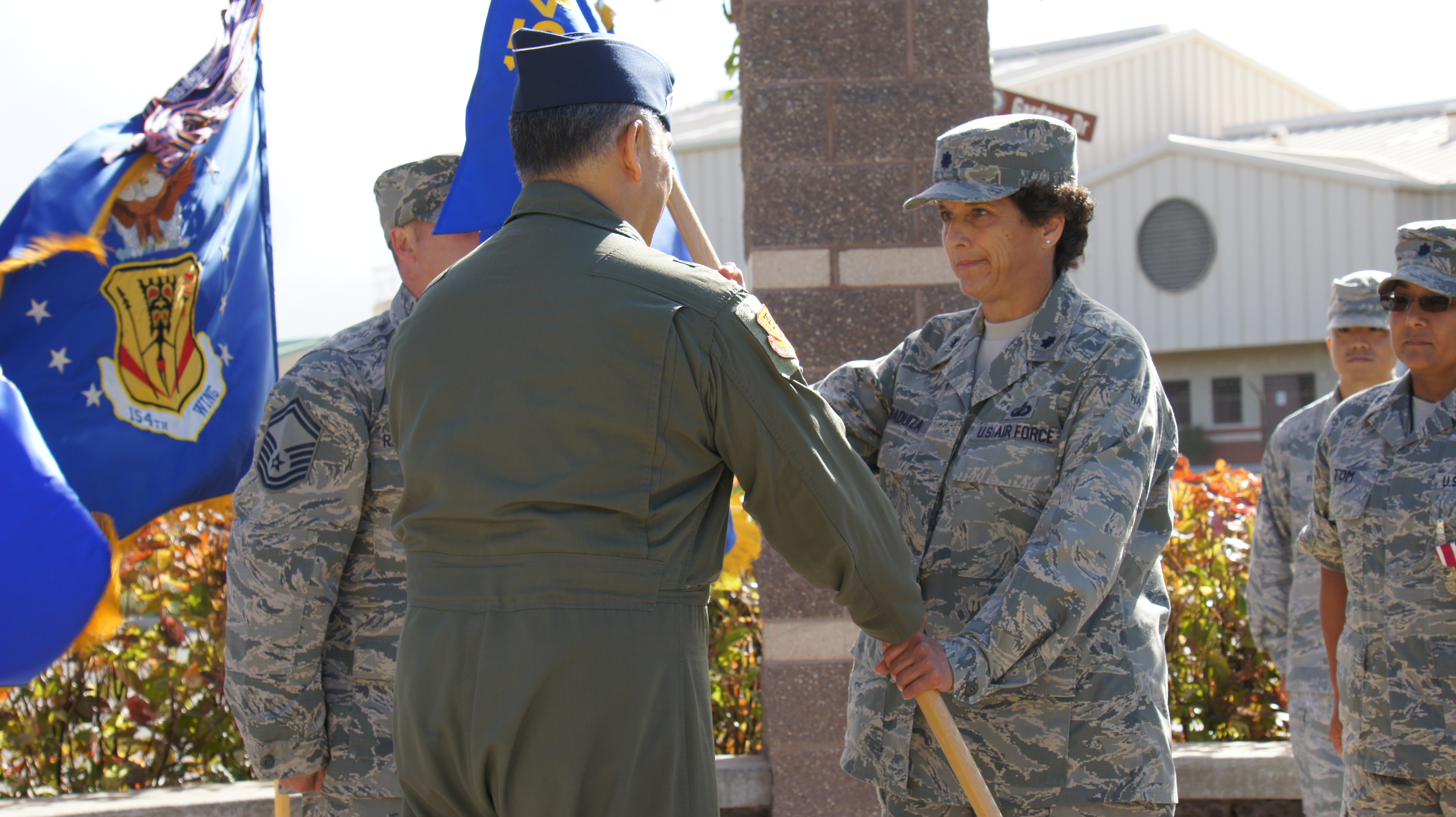 154th Wing Comptroller Flight changes commander