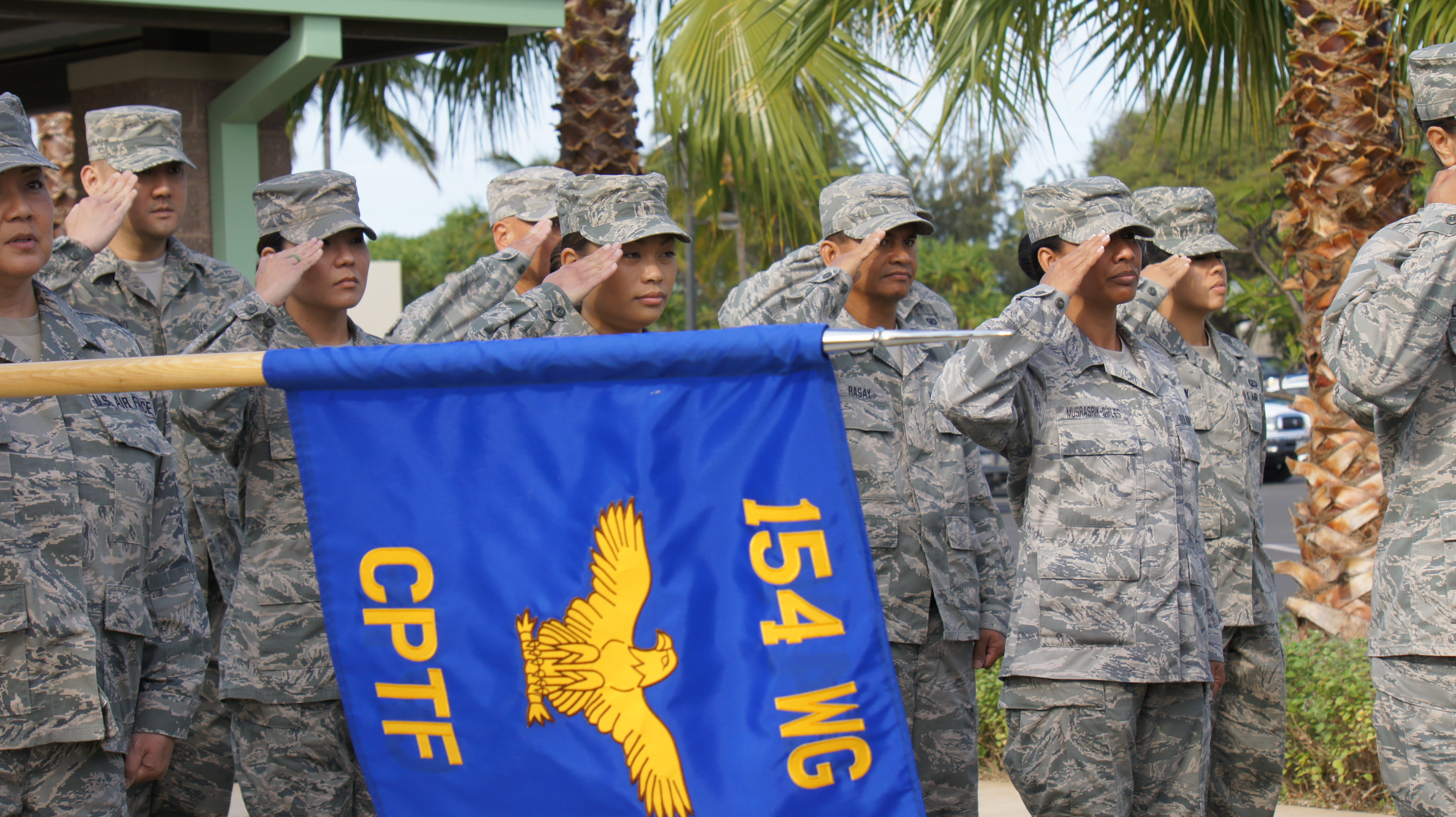 154th Wing Comptroller Flight changes commander