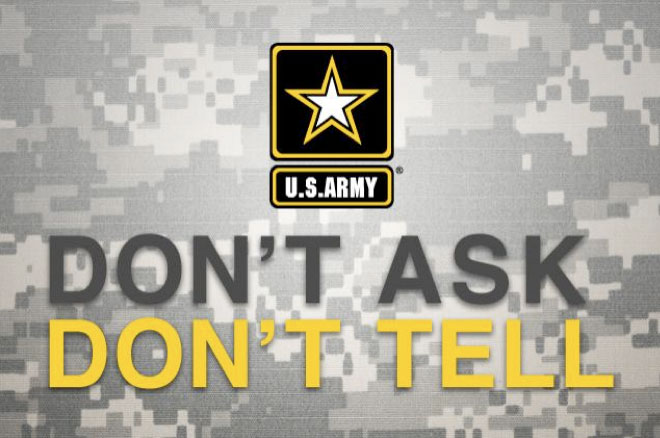 Don't Ask, Don't Tell graphic