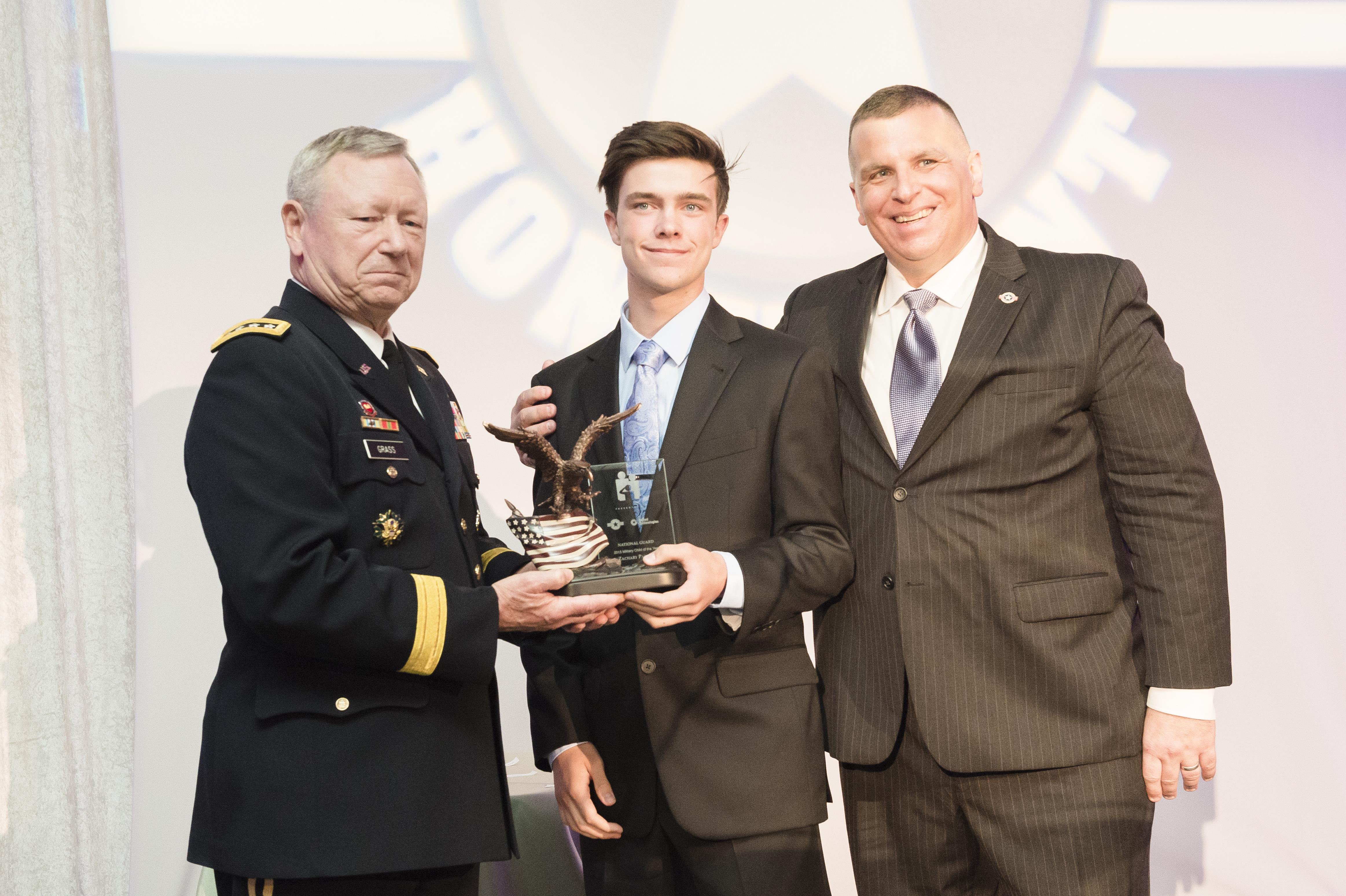 Zachary Parsons named National Guard Military Child of the Year ...