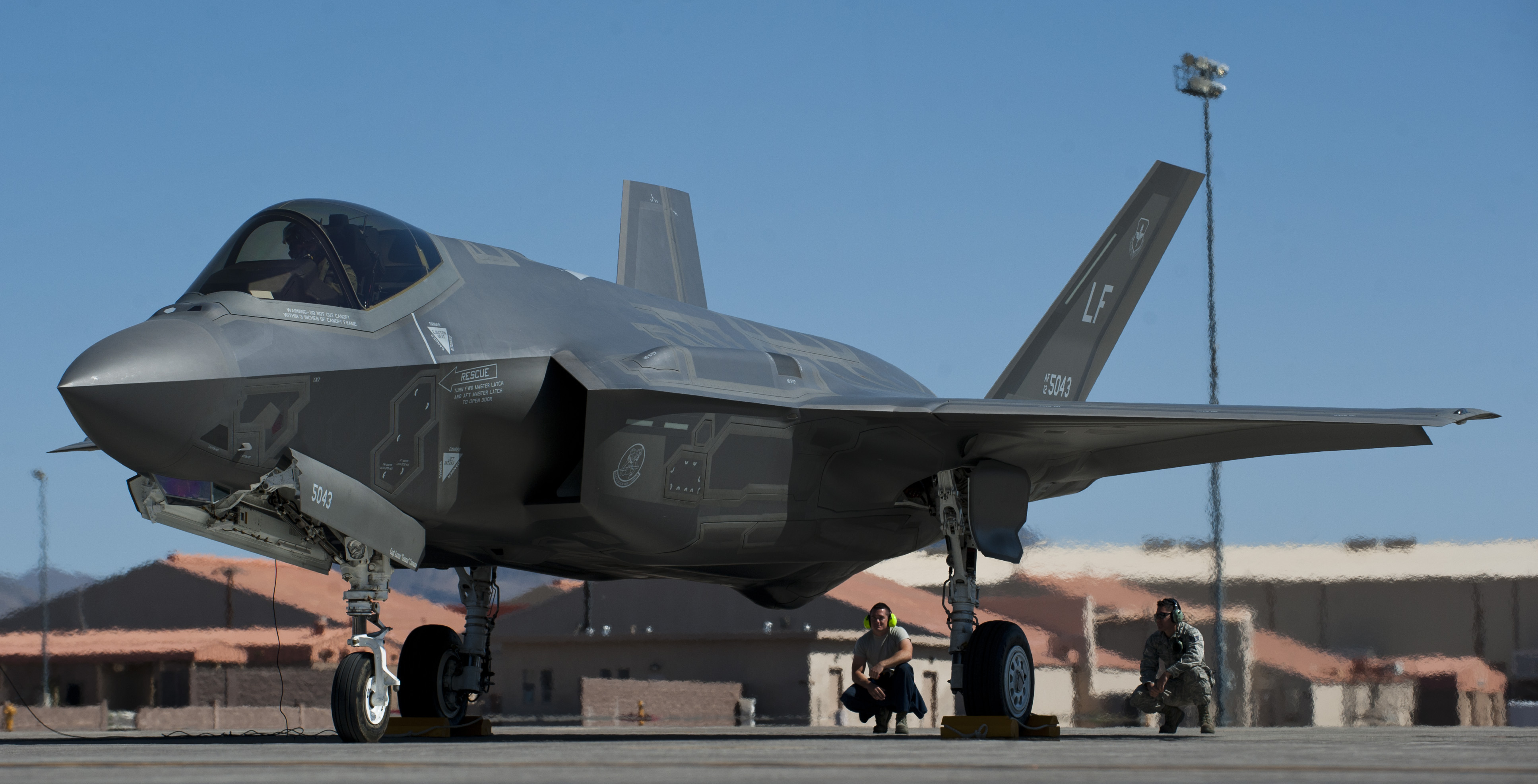 Luke Lightning strikes at Nellis > Nellis Air Force Base > News