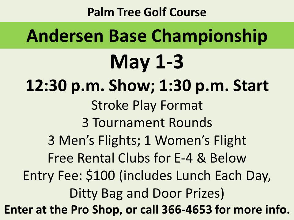 Andersen Base Championship Golf