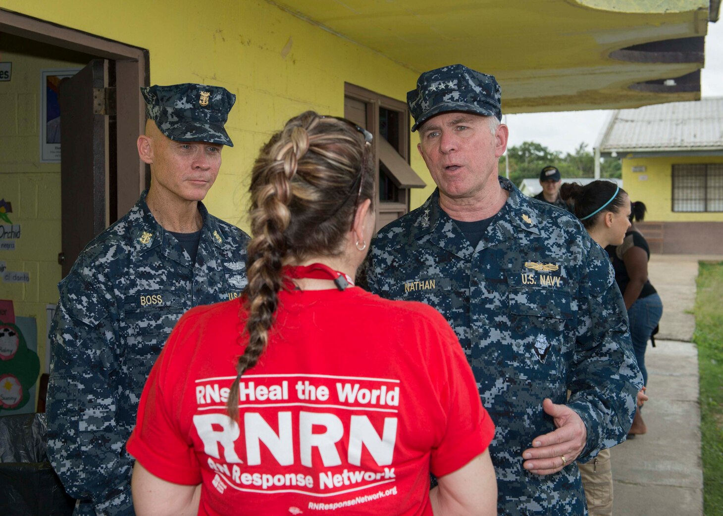 Navy Surgeon General Embarks USNS Comfort During Continuing Promise ...