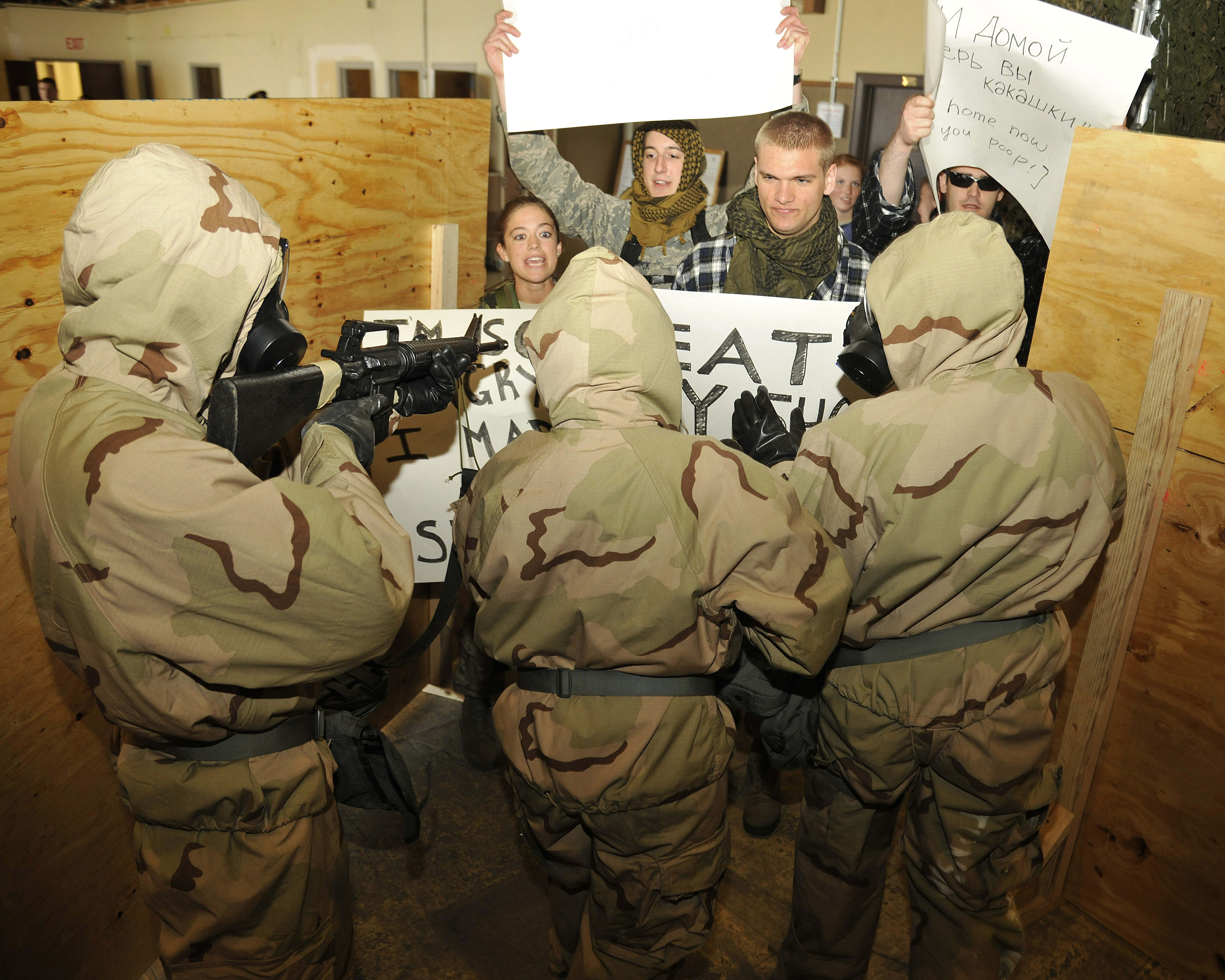Air Force ROTC cadets hold training exercise on Grand Forks Air Force ...