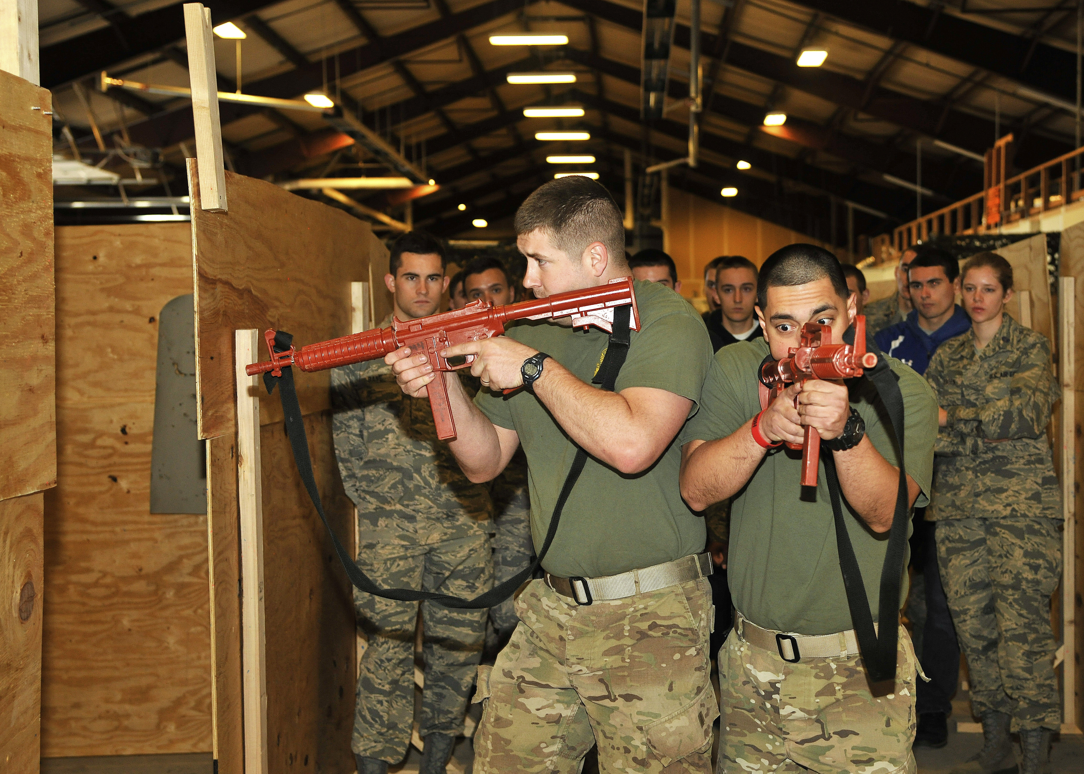 Air Force ROTC cadets hold training exercise on Grand Forks Air Force ...