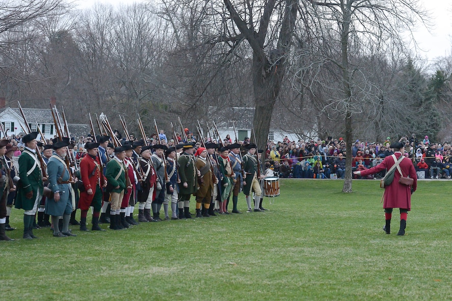 Lexington Battle Green reenactment