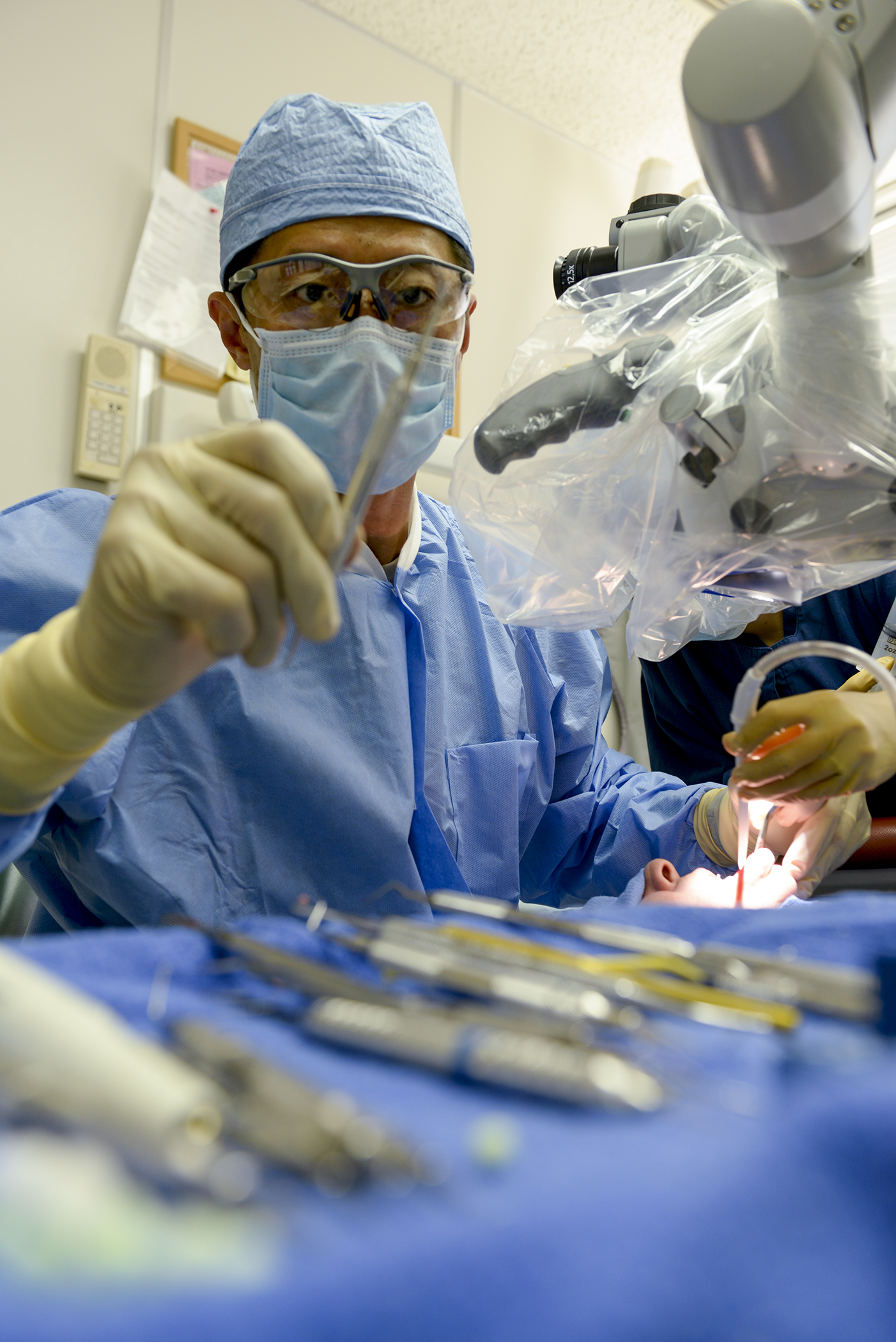 Where the root ends, surgery begins