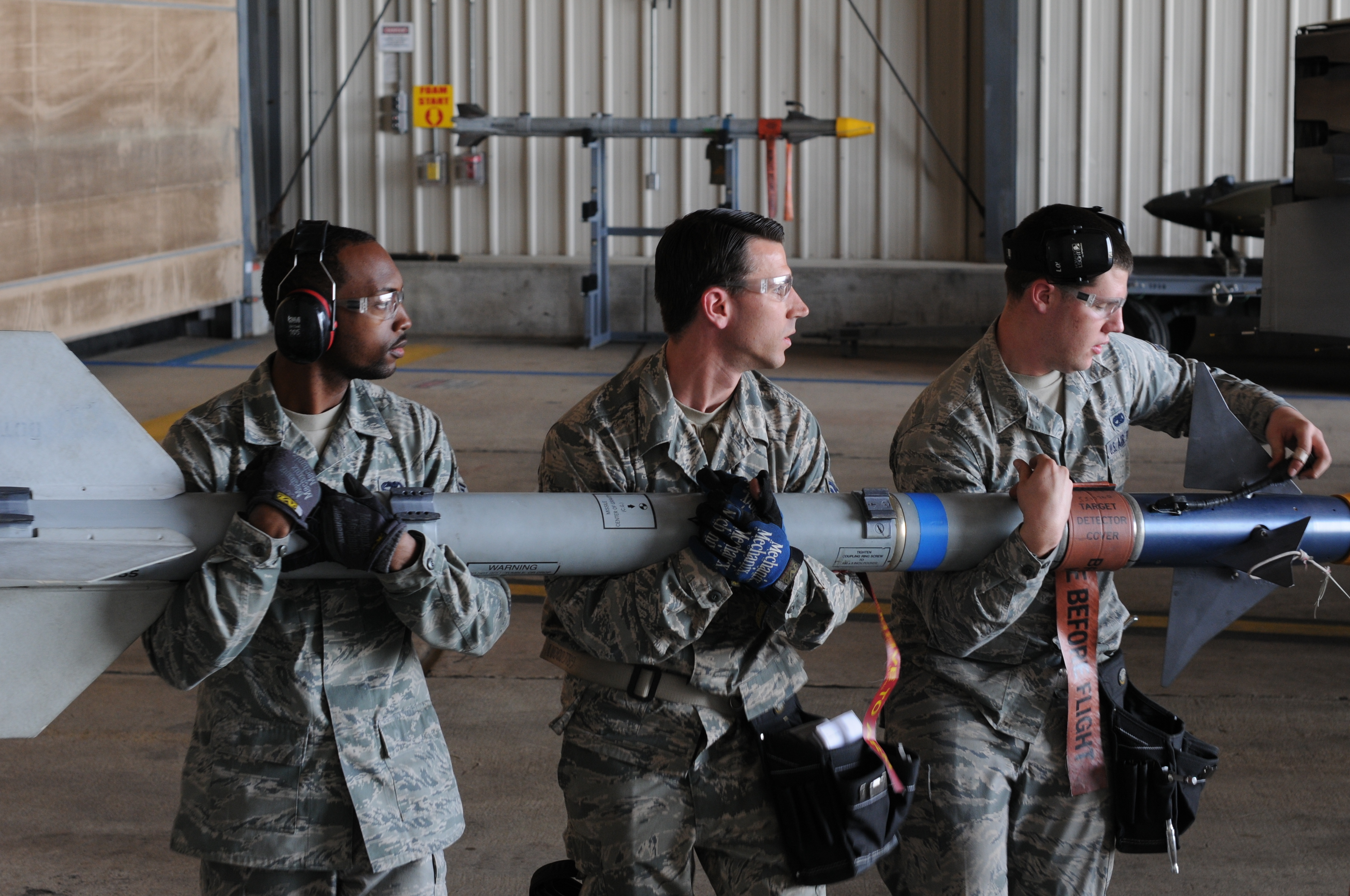 177th Fighter Wing load crew competition