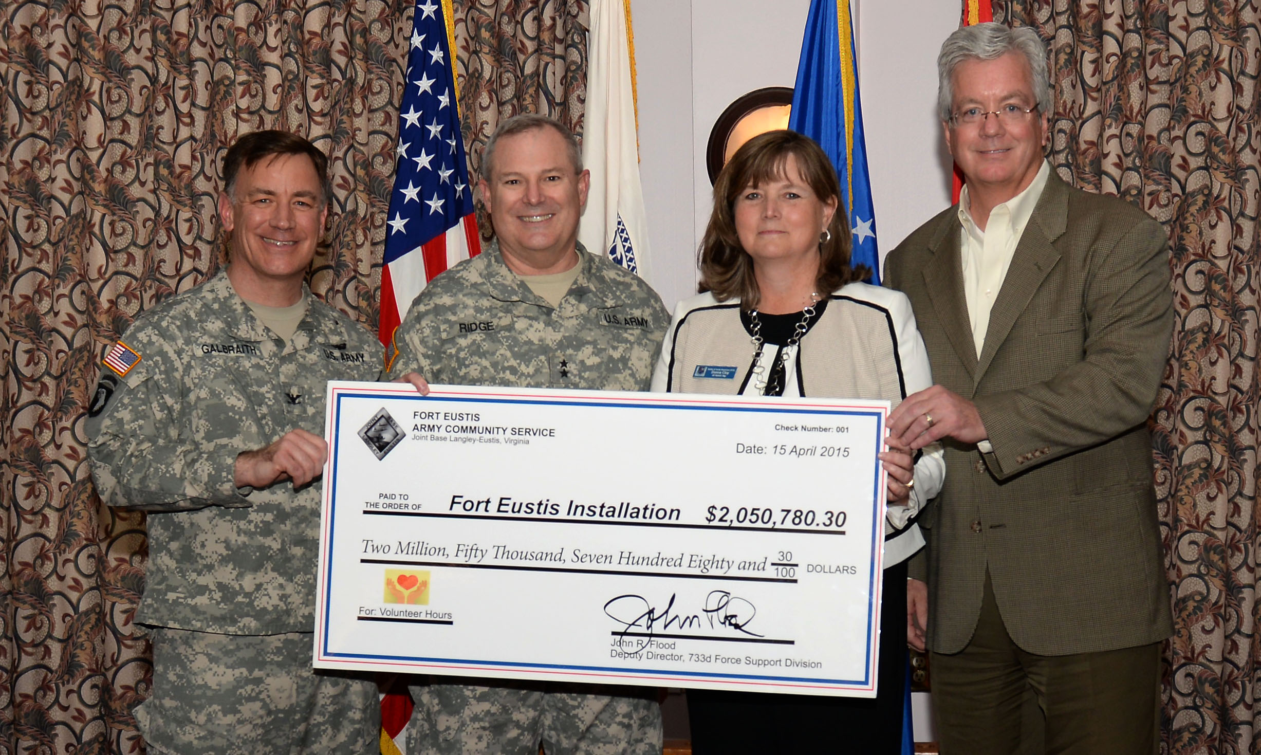 Fort Eustis honors volunteers