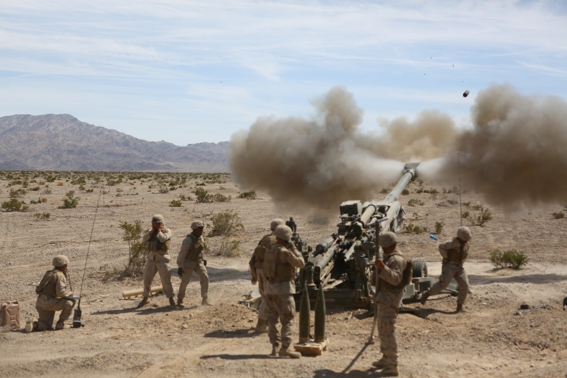 Battery A remains on-target for Exercise Desert Scimitar