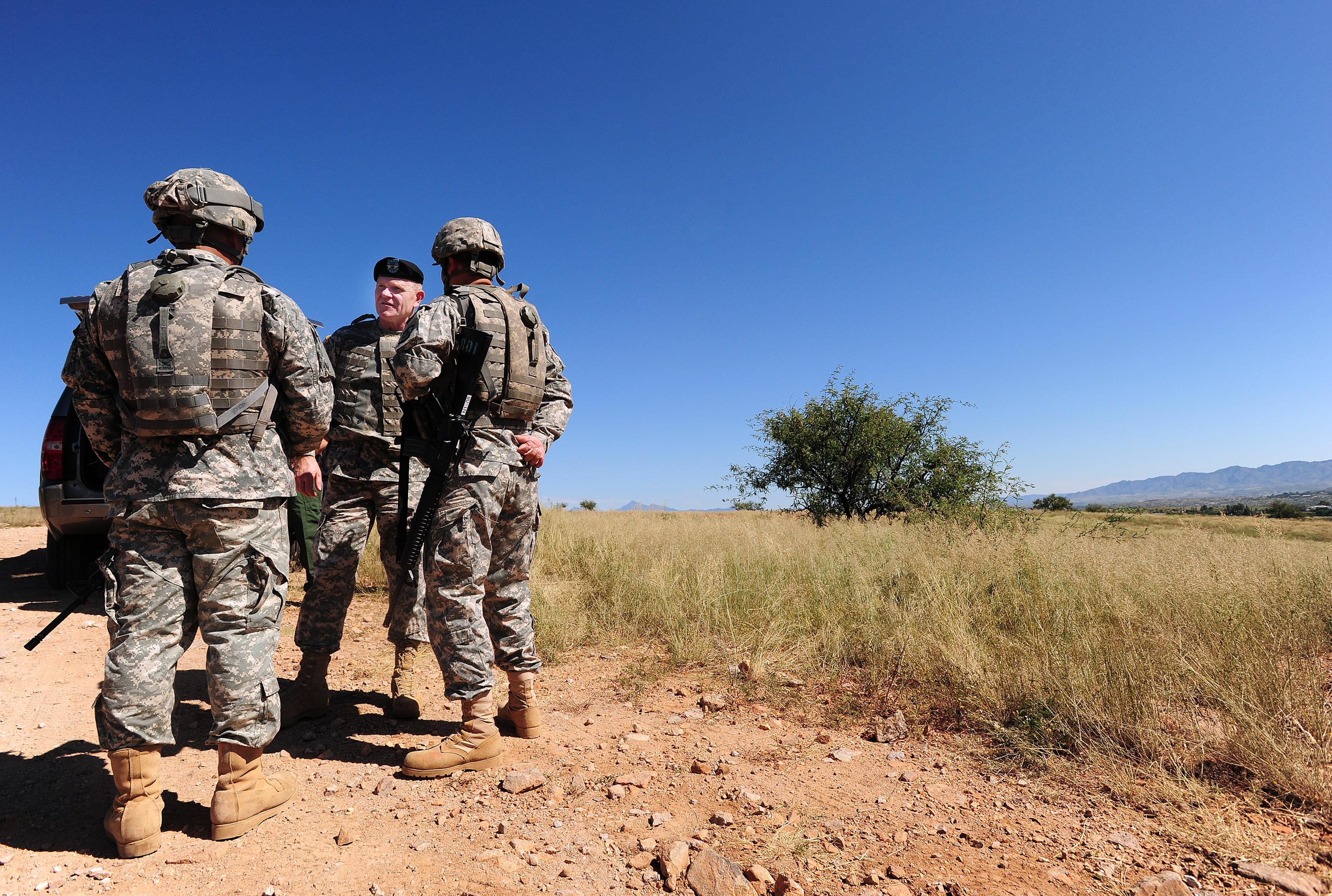 Guard presence on border deters threats > National Guard > Article View