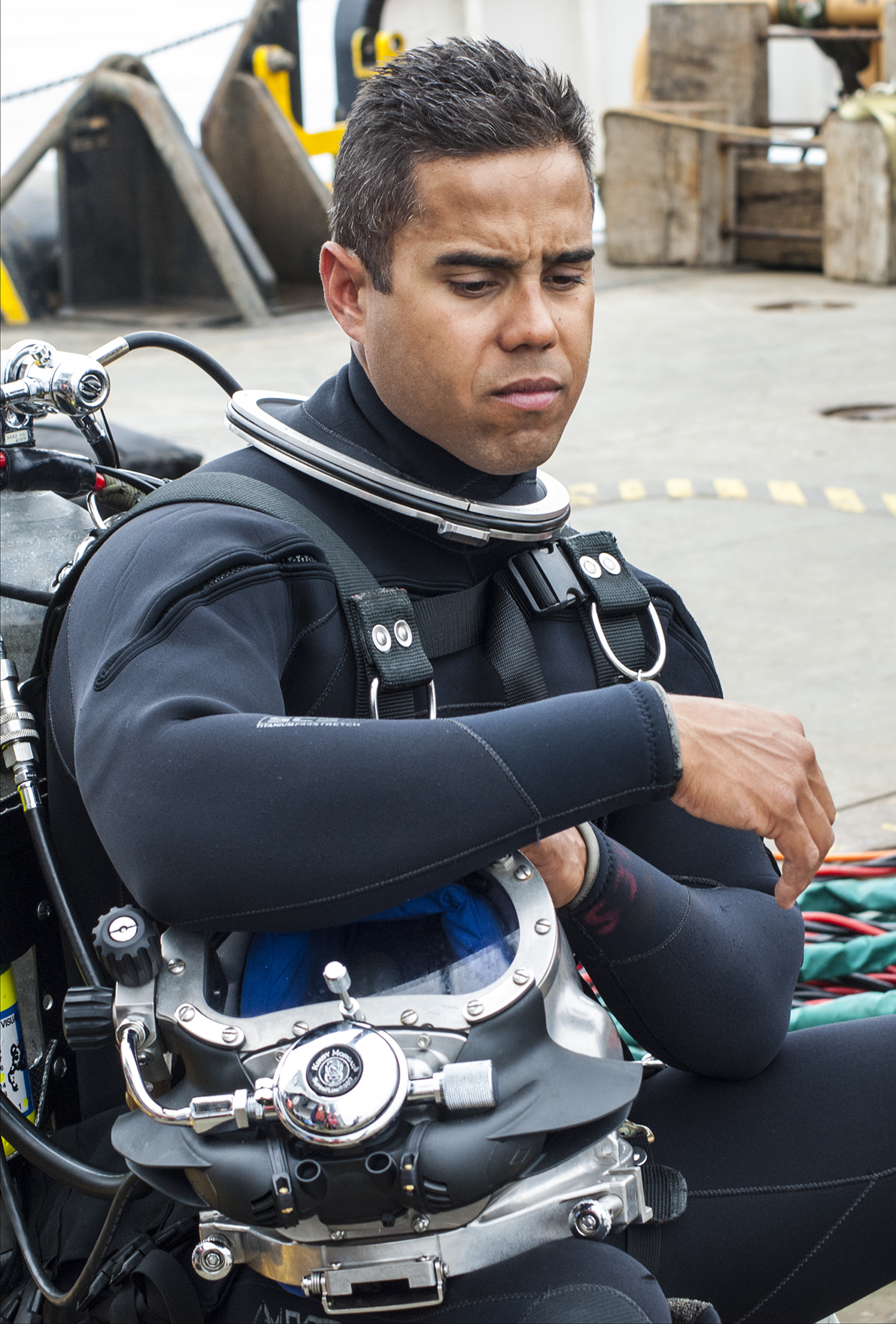 Coast Guard Petty Officer 1st Class Manuel Severino, assigned to Coast ...