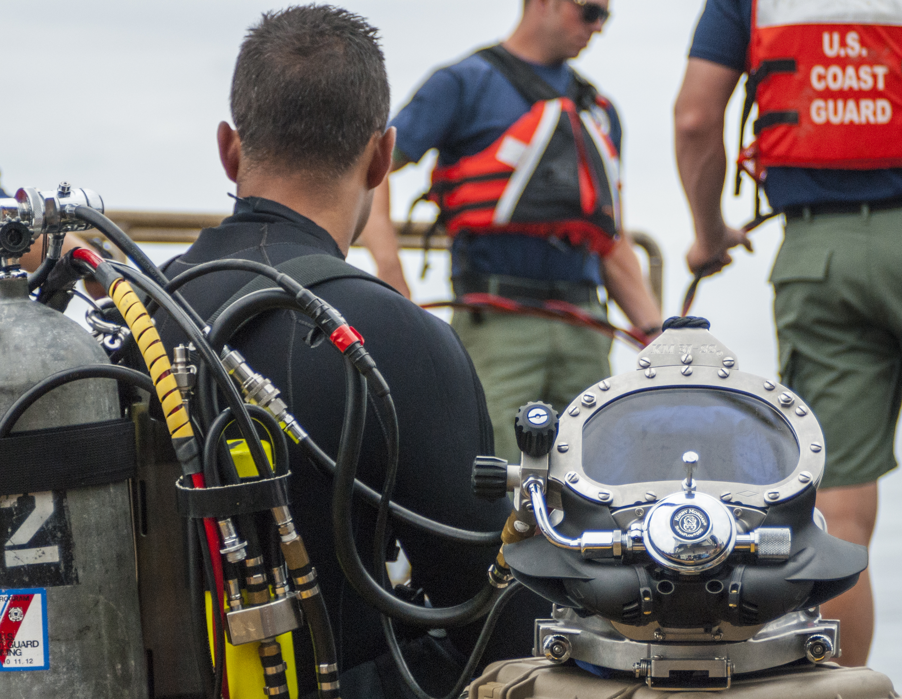 Coast Guard Petty Officer 1st Class Manuel Severino, assigned to Coast ...