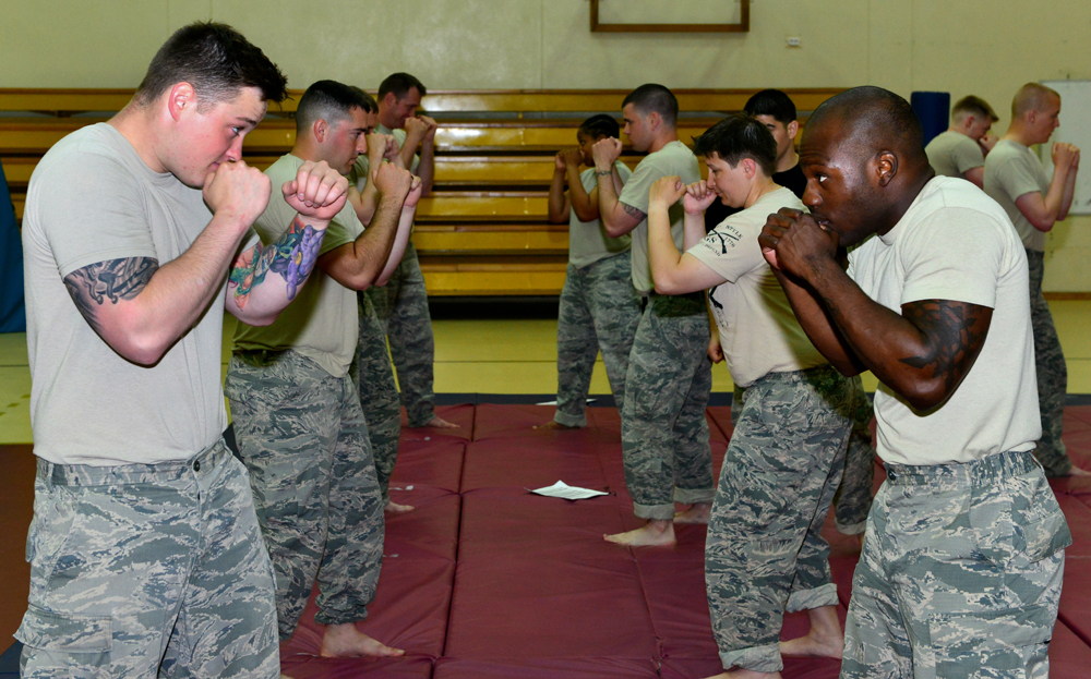 Combative course teaches defenders new moves