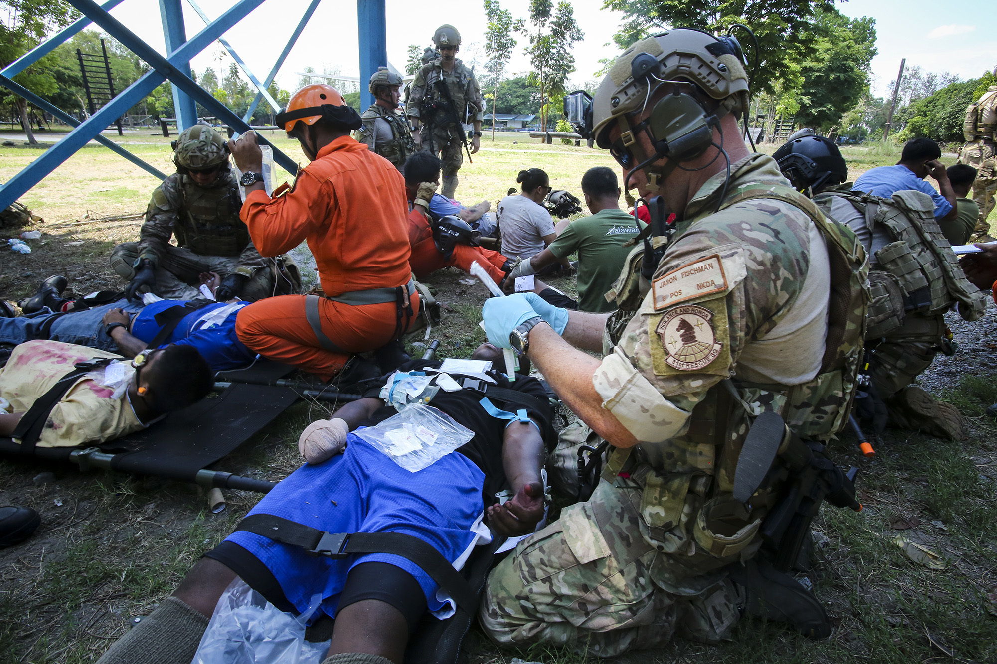 USAF, PAF Develop Bilateral Rescue Techniques