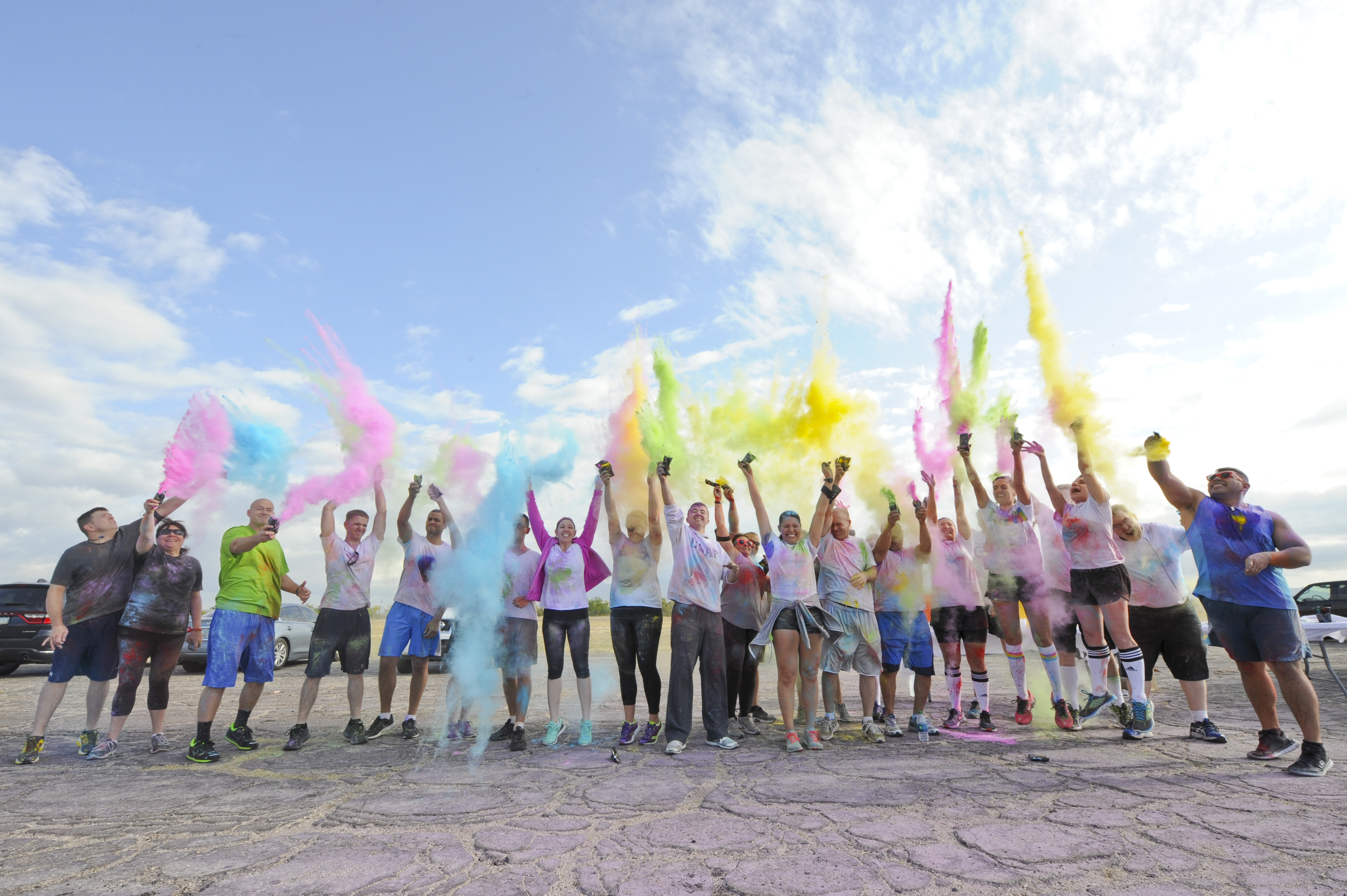 'Color Me SAPR' 5K run held at D-M > Davis-Monthan Air Force Base ...