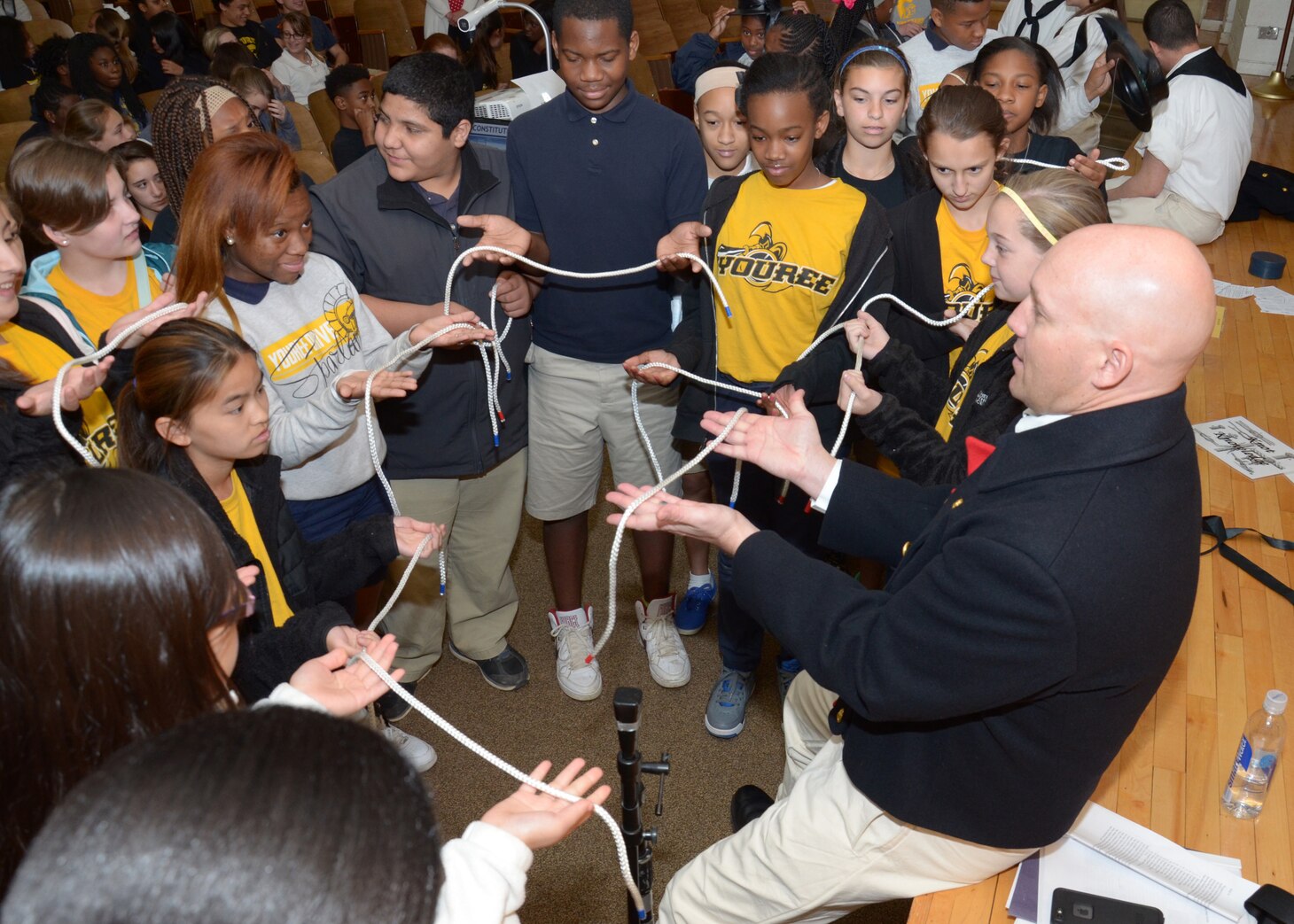 USS Constitution Sailors Teach Students During Bossier City-Shreveport ...