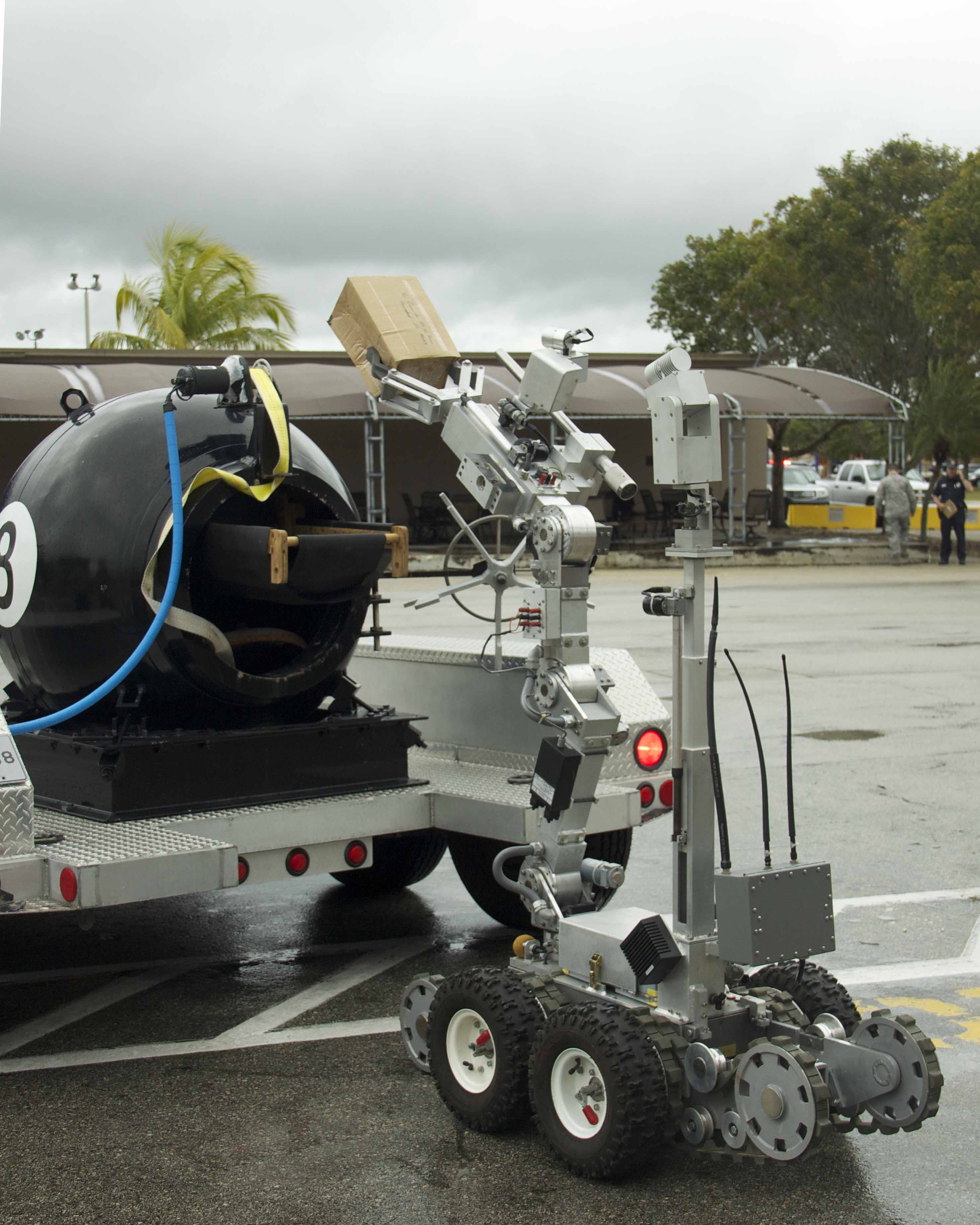 Community calls upon Explosive Ordnance Disposal Flight to diffuse ...