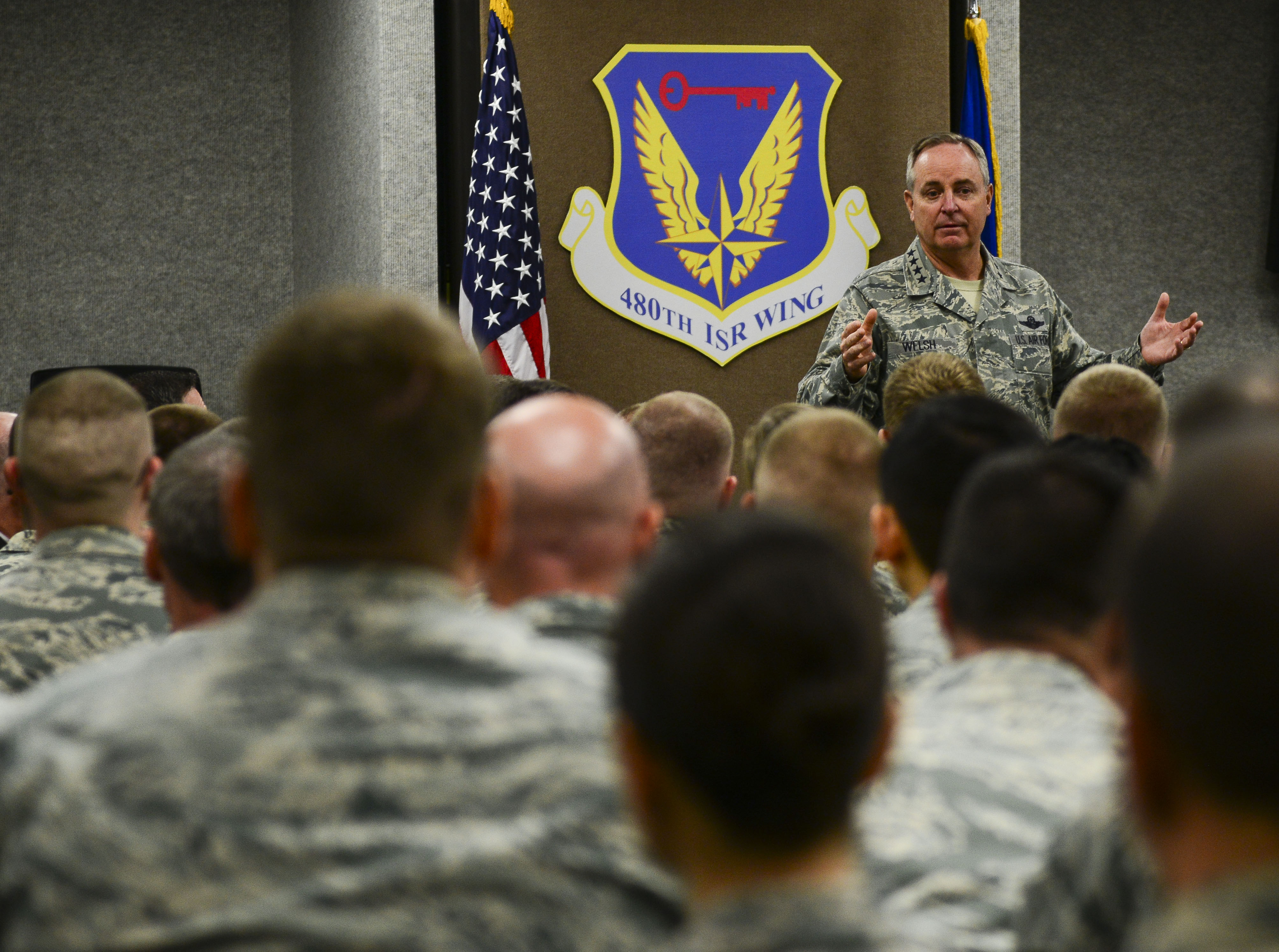 Chief of Staff visits Langley Airmen