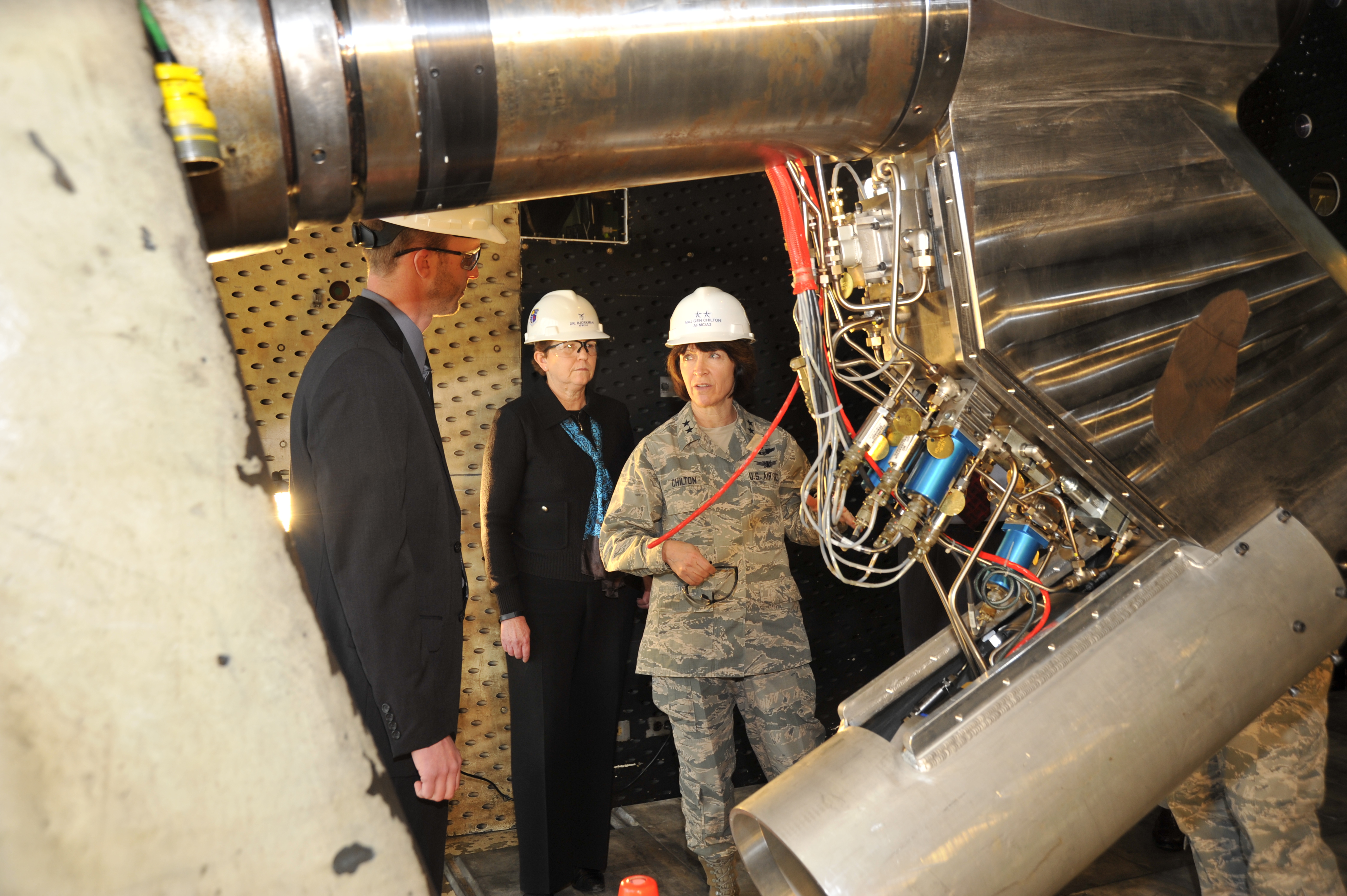 Maj. Gen. Catherine Chilton visits AEDC